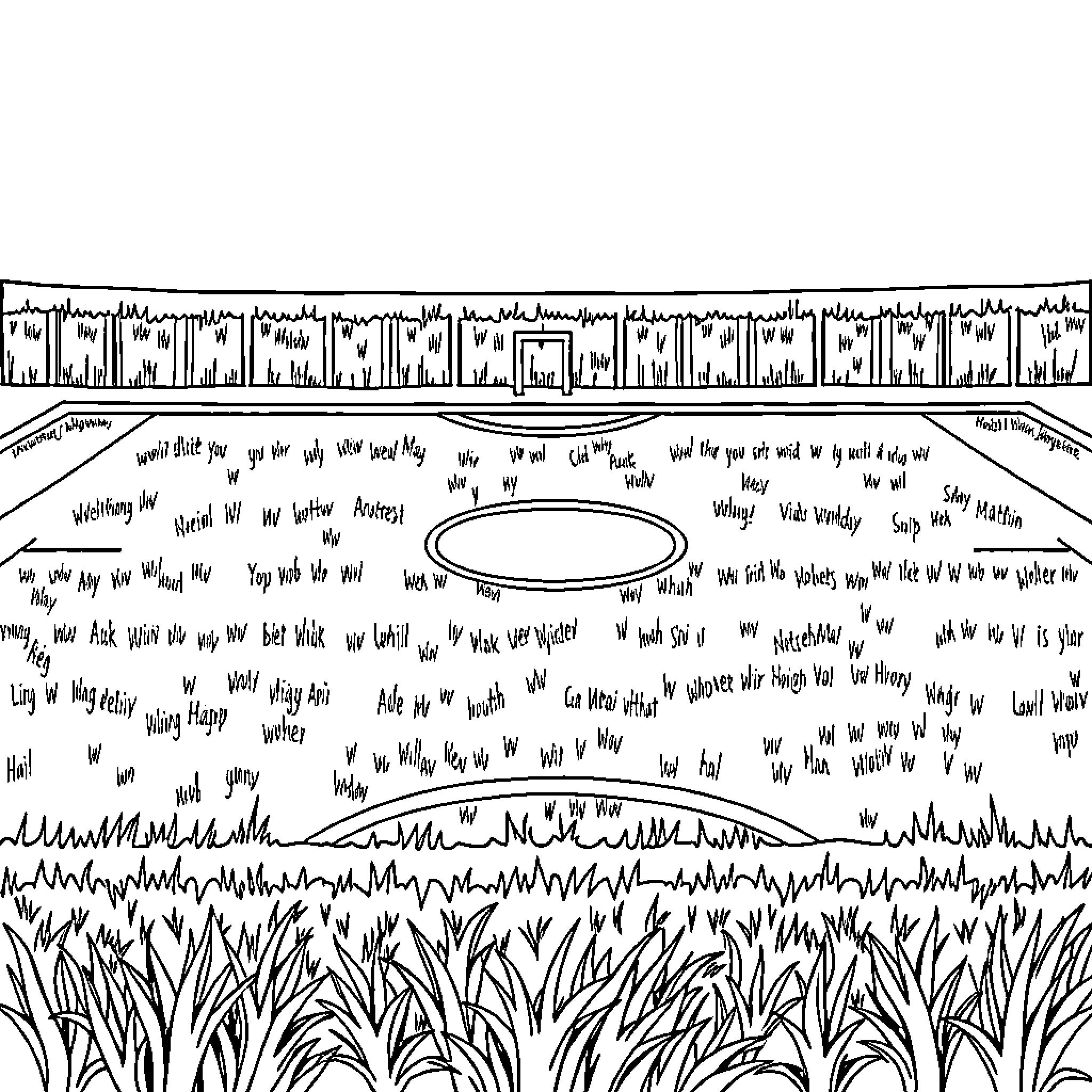 Best Football Field Coloring Pages (Free Printable PDF)