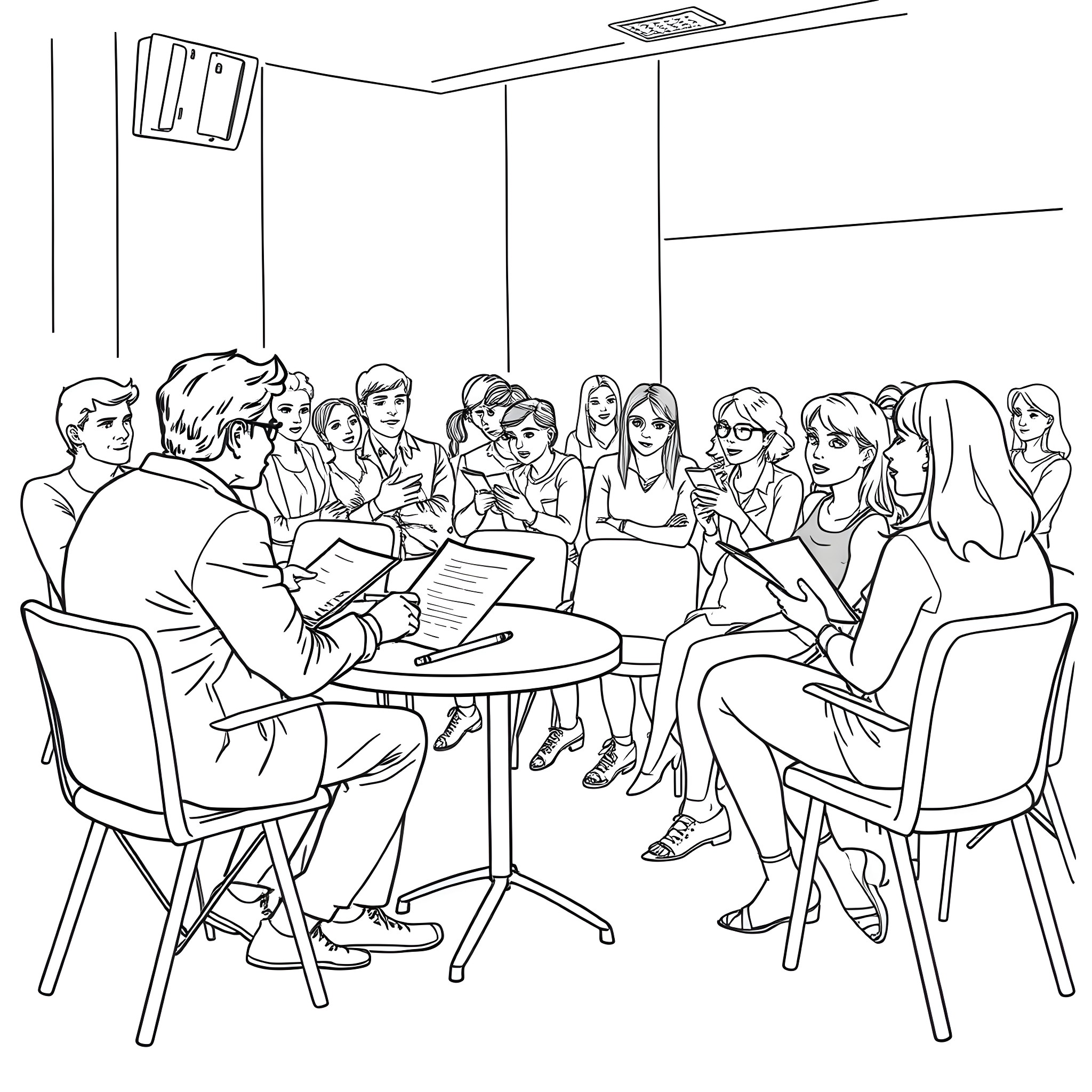 Best Casting Director Coloring Pages (Free Printable PDF)