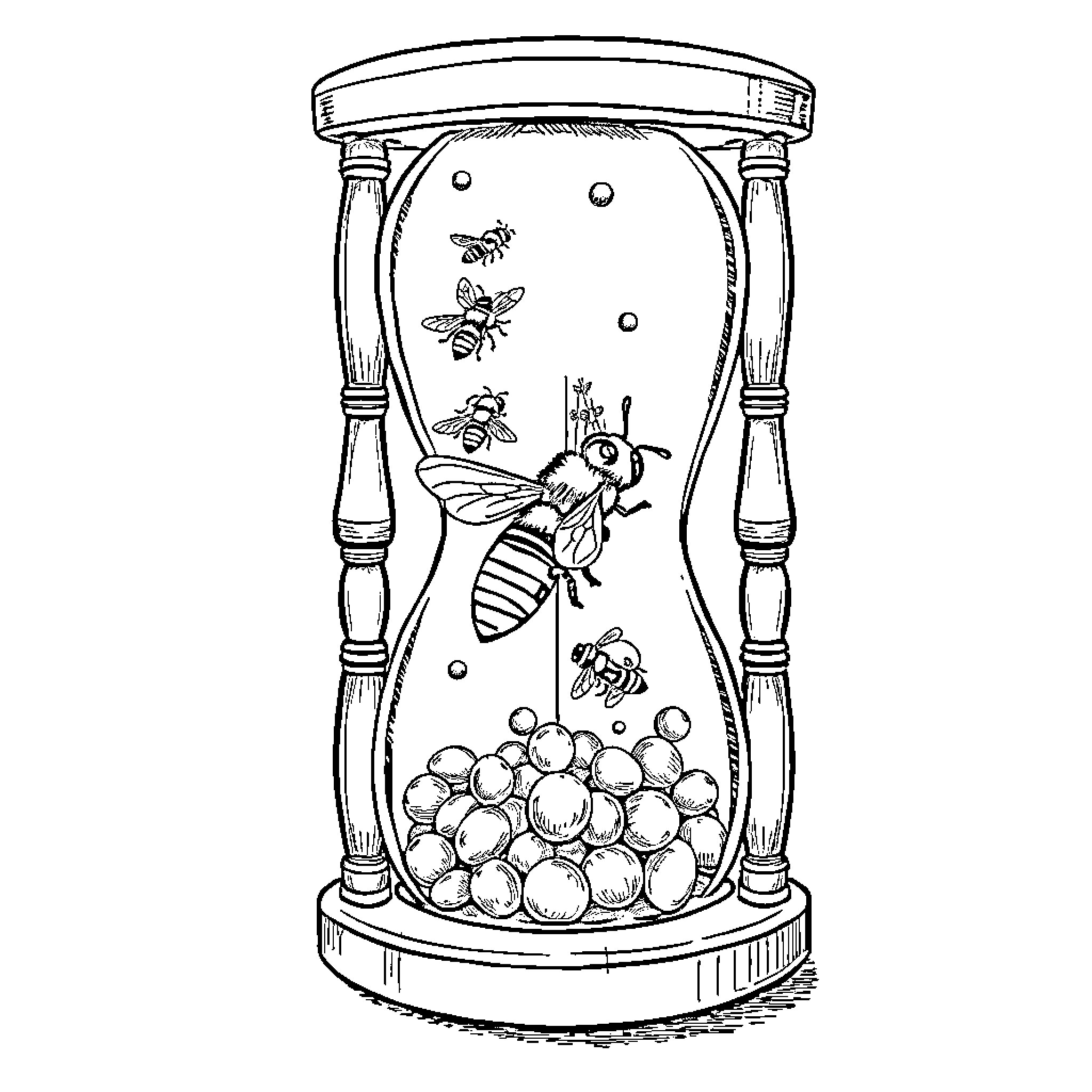 Best Hourglass Coloring Pages (Free Printable PDF)