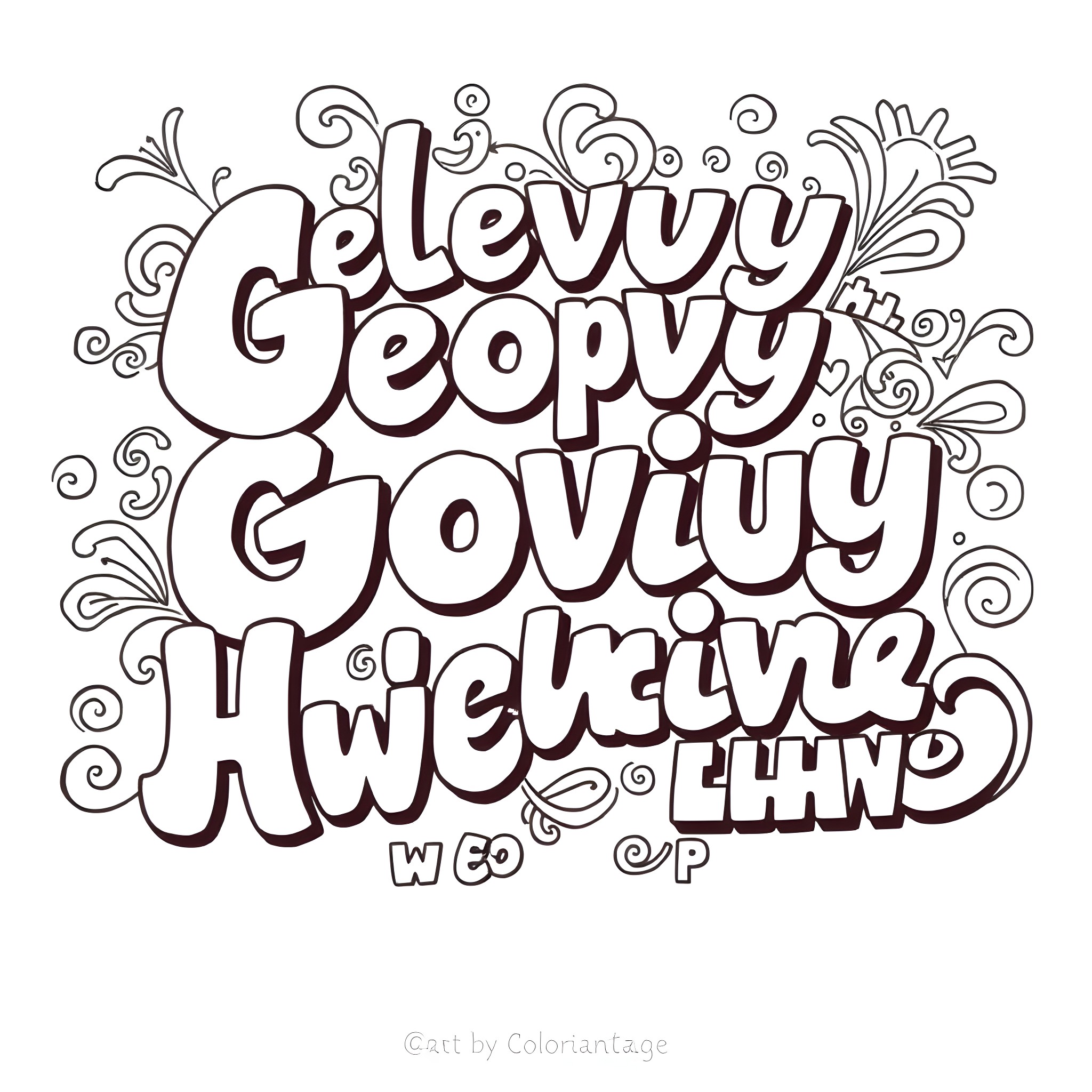 6 Best Lettering Coloring Pages (Free Printable PDFs)