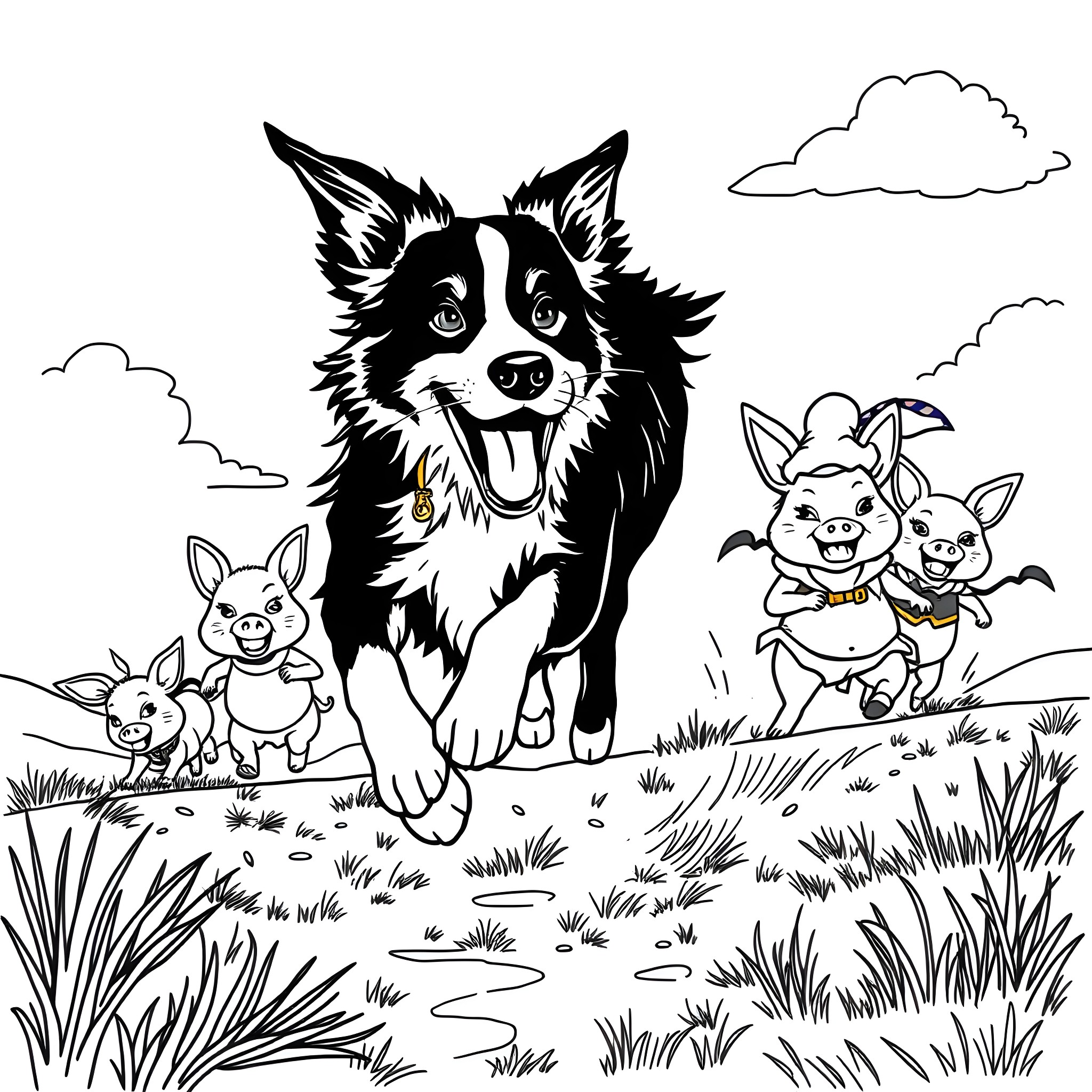 58 Best Border Collie Coloring Pages (Free Printable PDFs)