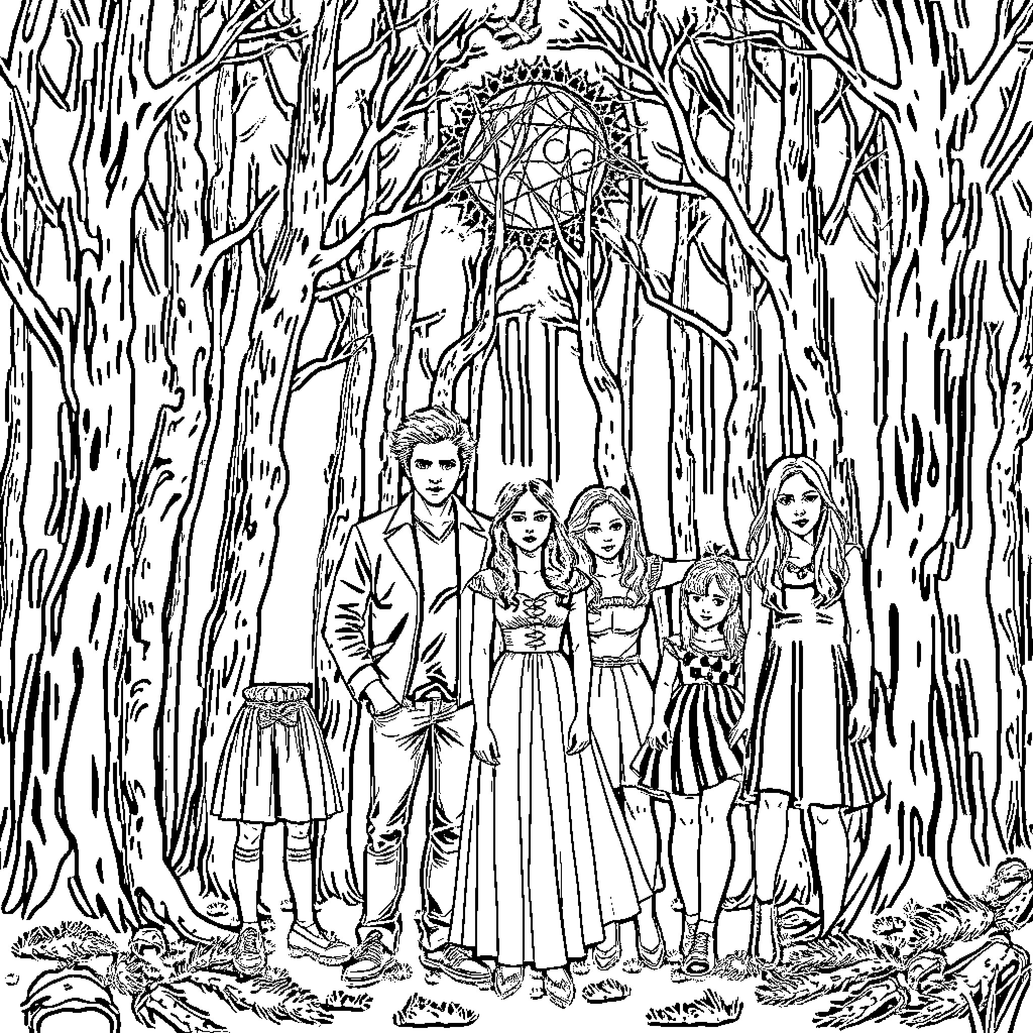 Best Twilight Character Coloring Pages (Free Printable PDF)