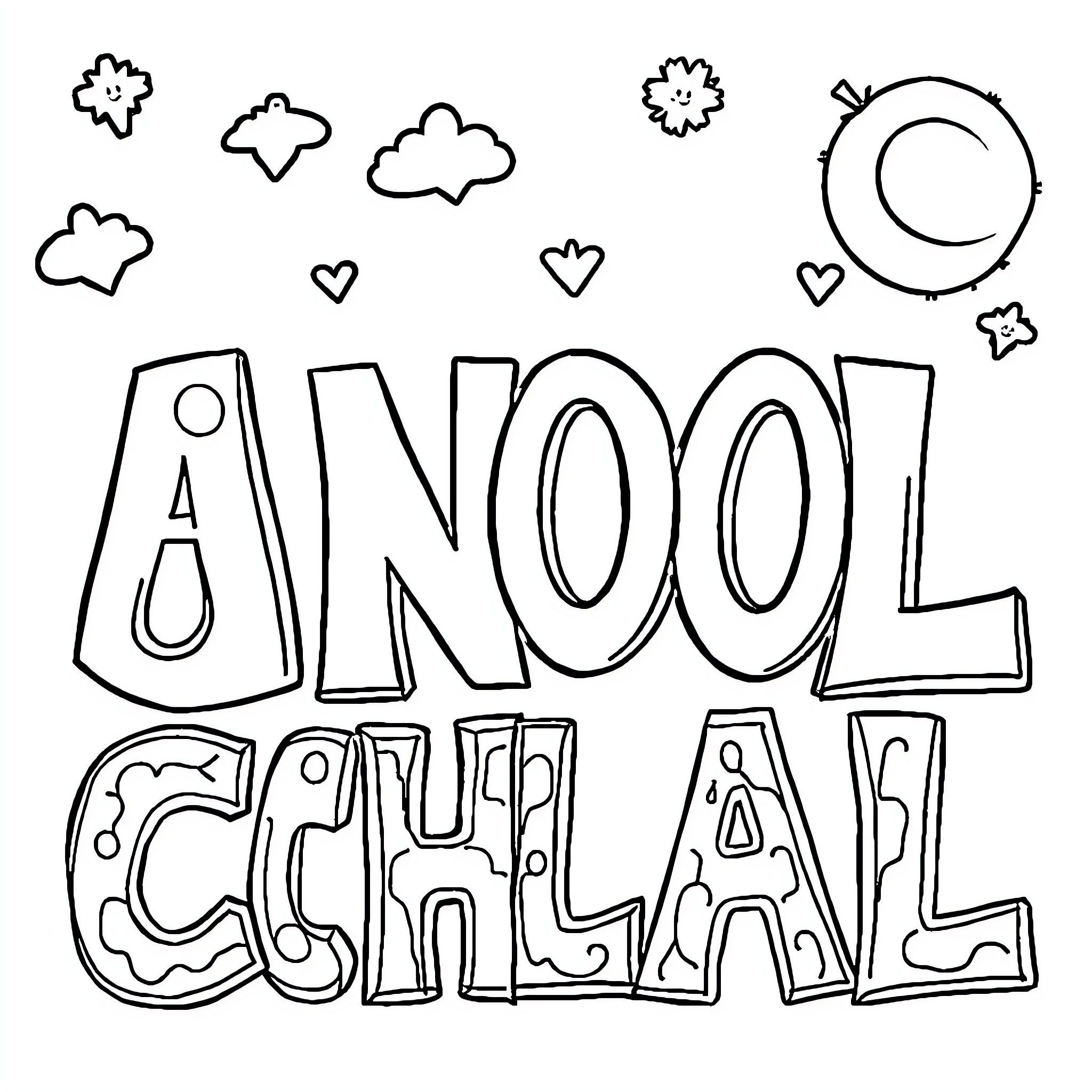 Best School Coloring Pages (Free Printable PDF)