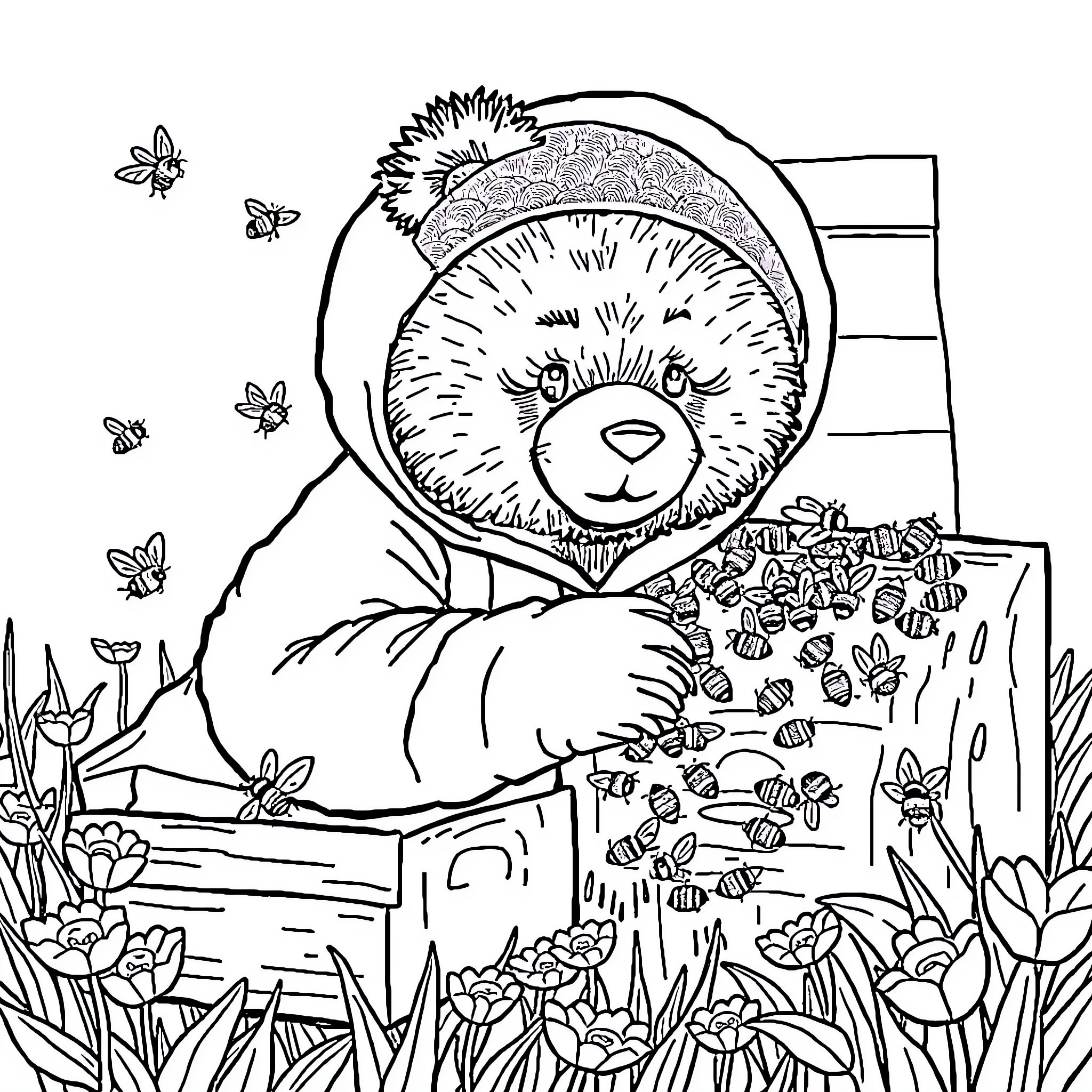 Best Bear Coloring Pages (Free Printable PDF)