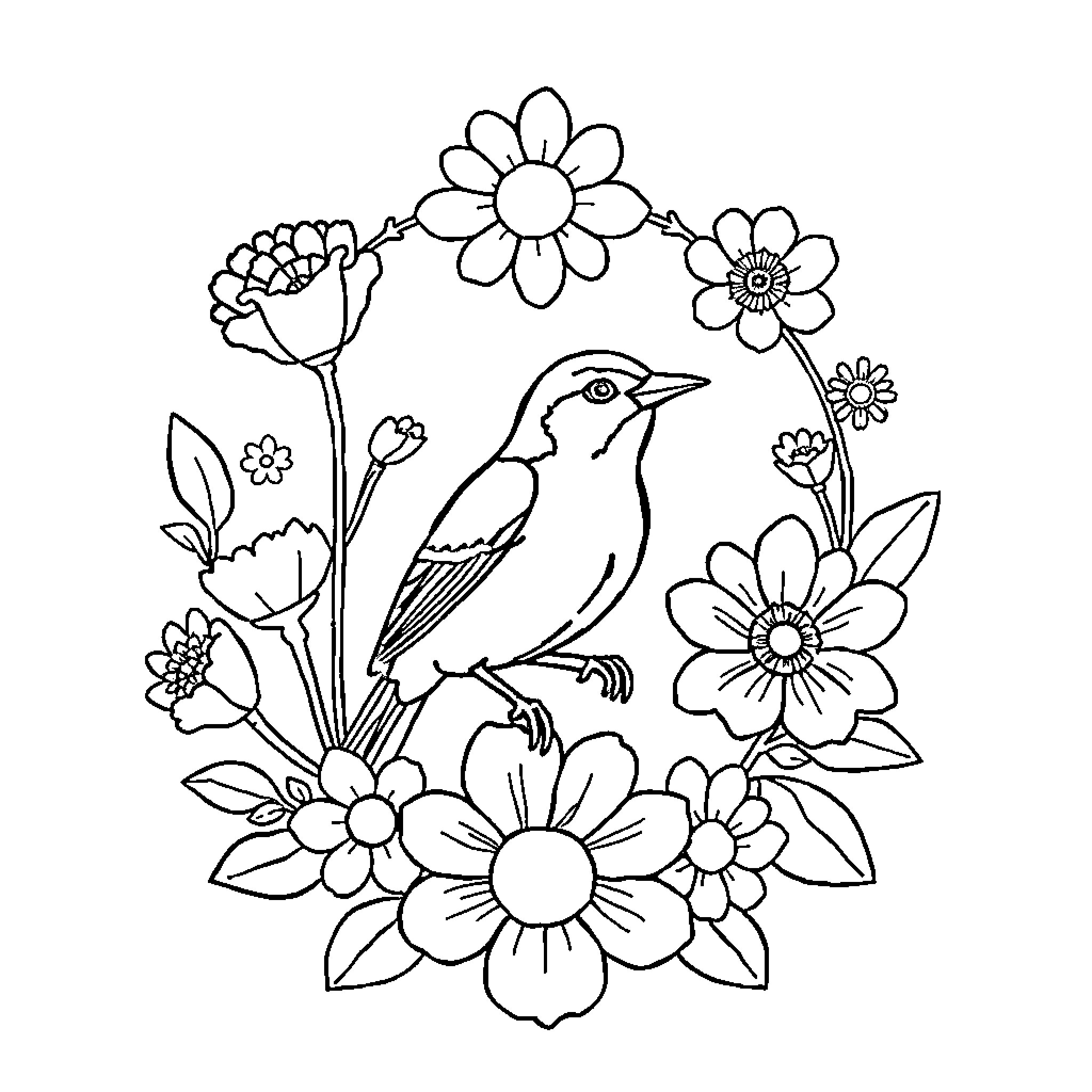Best Bird Coloring Pages (Free Printable PDF)