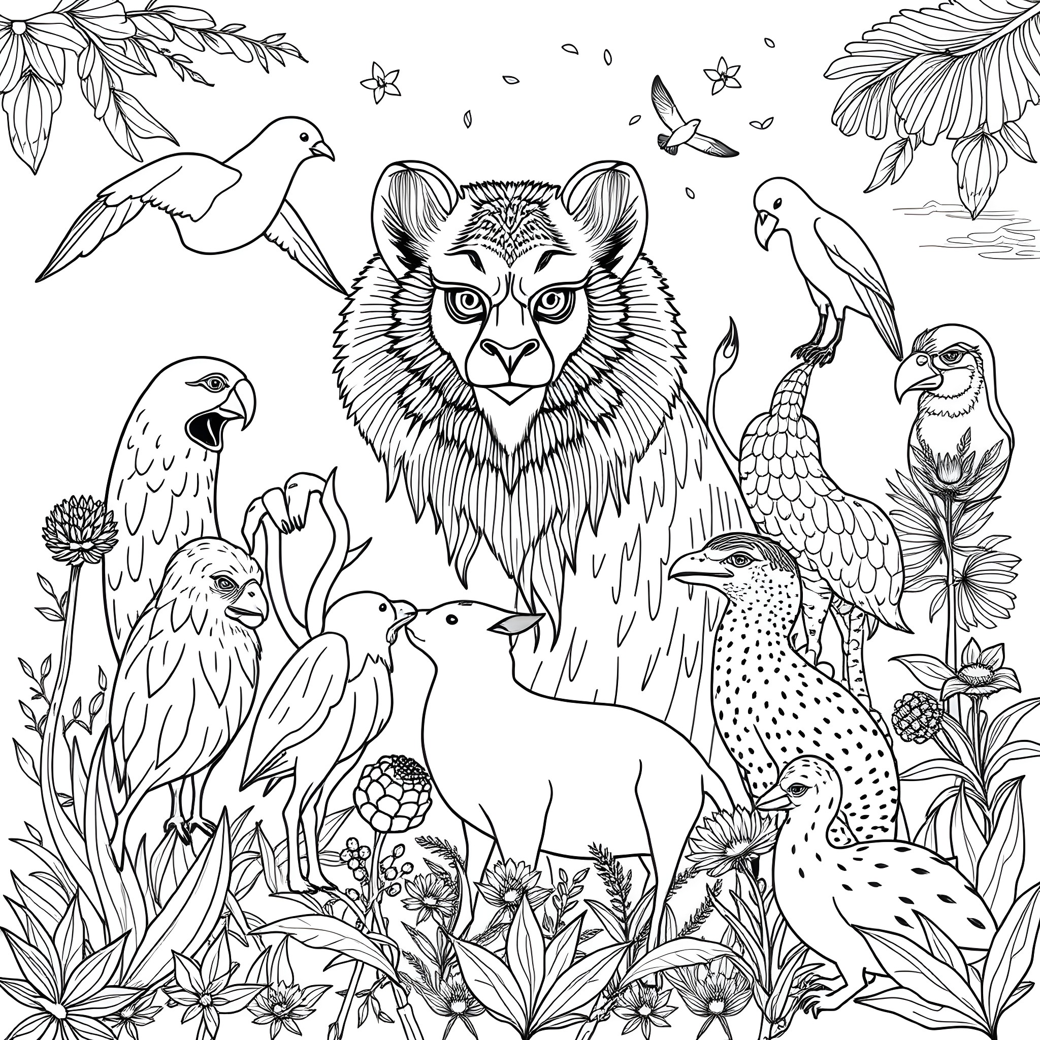 138 Best Animal Coloring Pages (Free Printable PDFs)