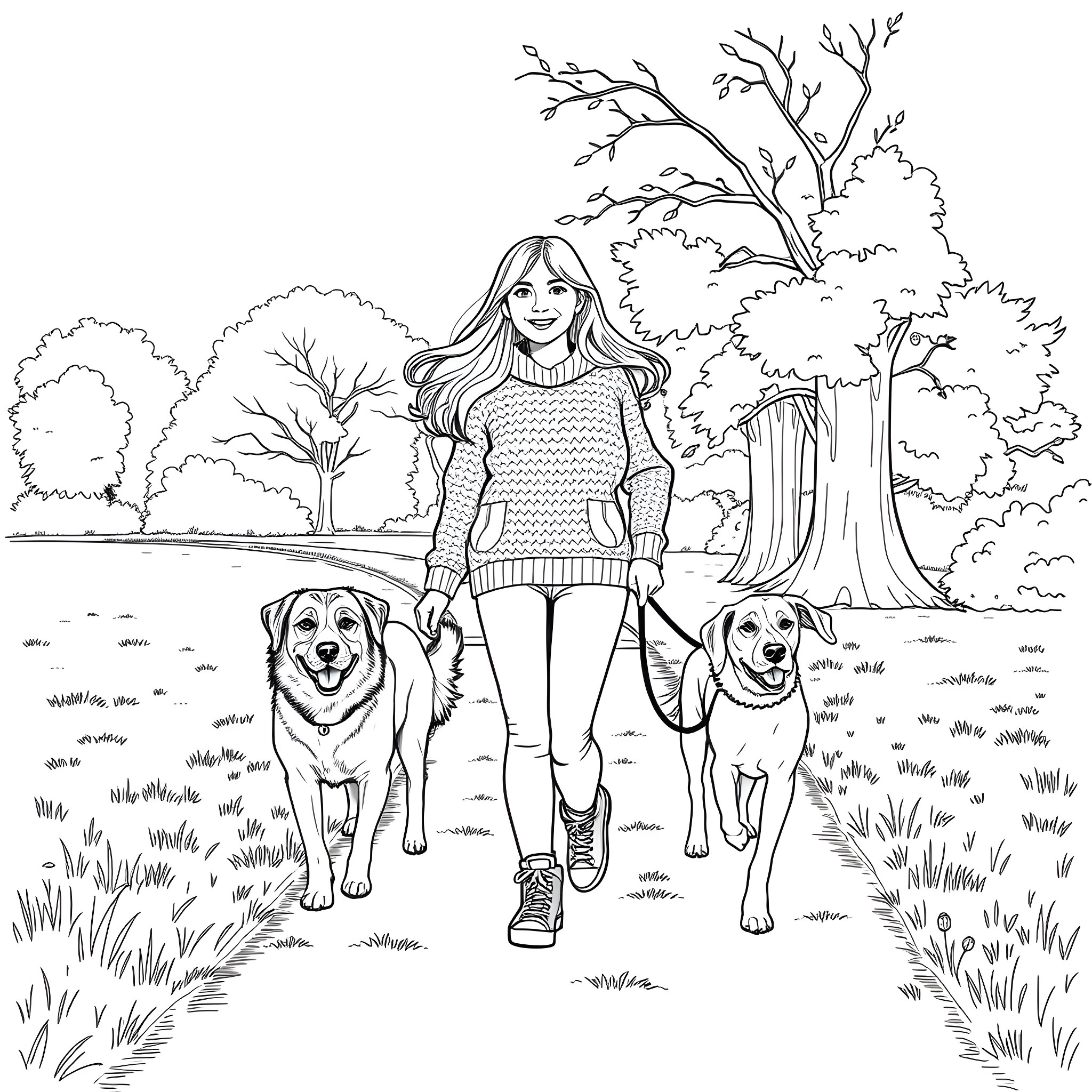 243 Best Girl Coloring Pages (Free Printable PDFs)