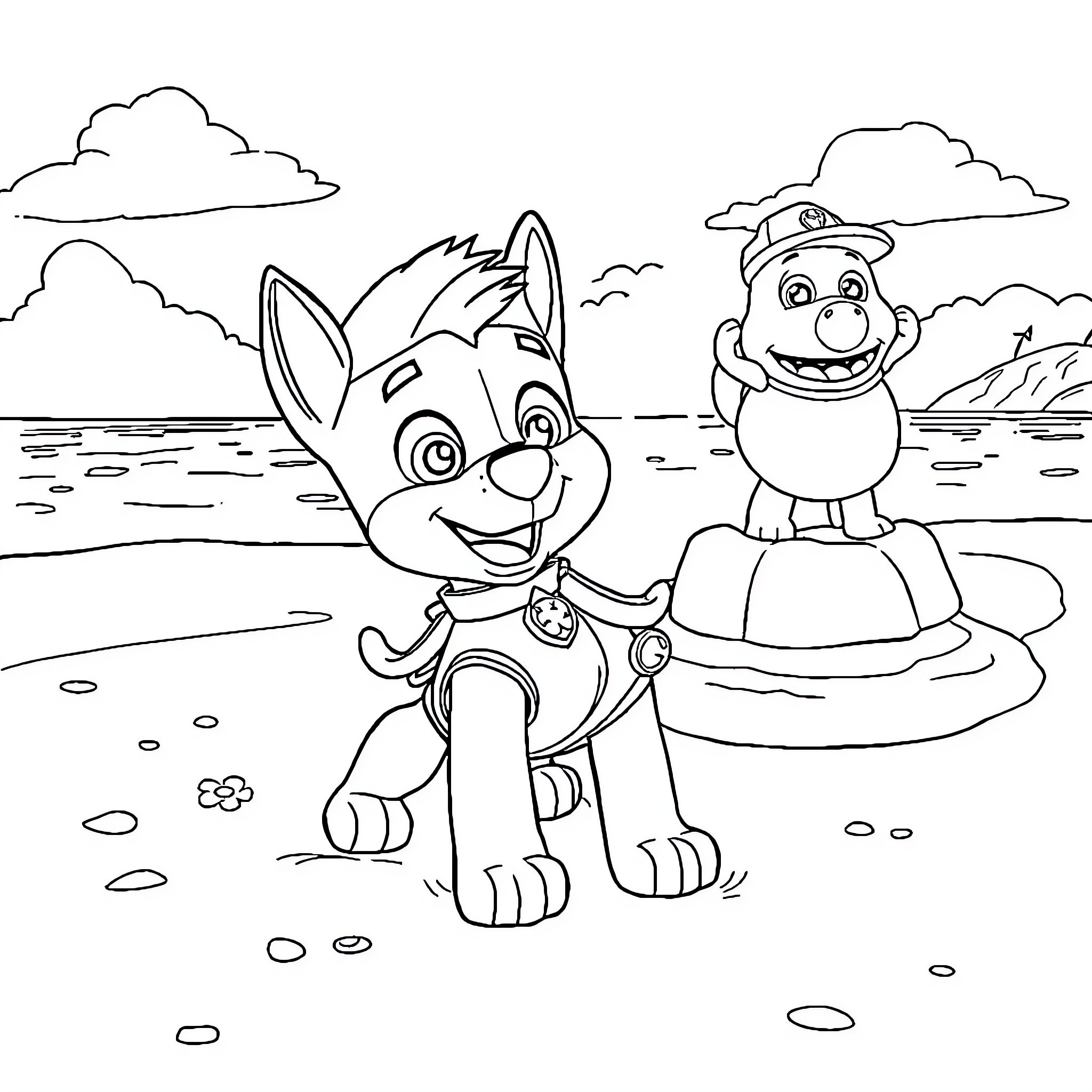 Best Chase Coloring Pages (Free Printable PDF)