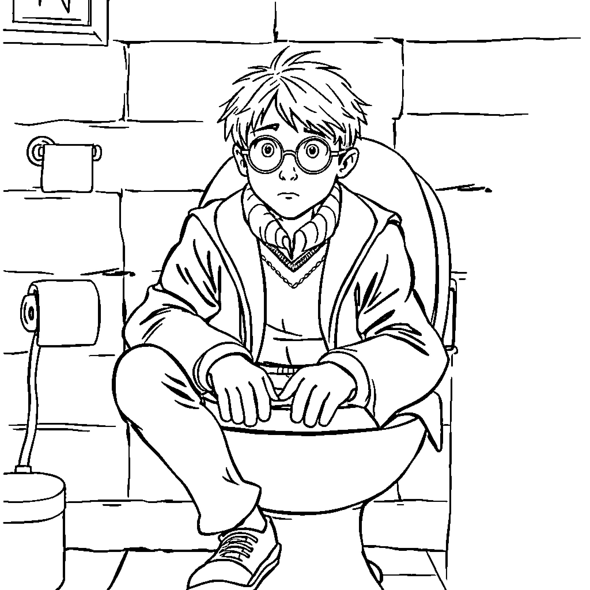 Best Harry Potter Coloring Pages (Free Printable PDF)