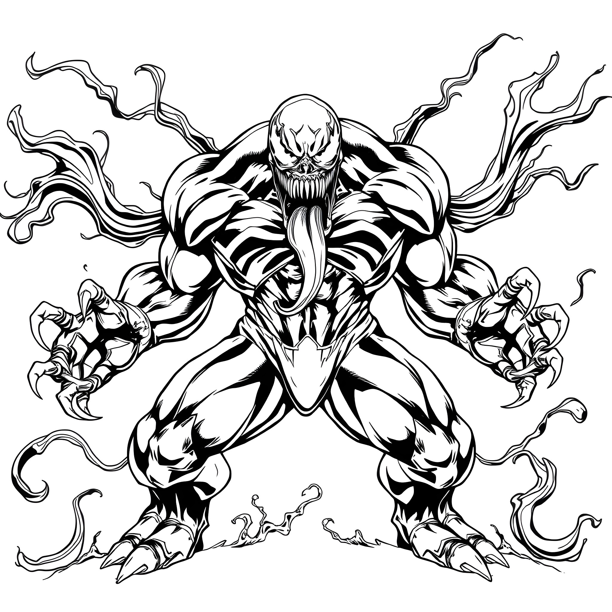 74 Best Venom Coloring Pages (Free Printable PDFs)