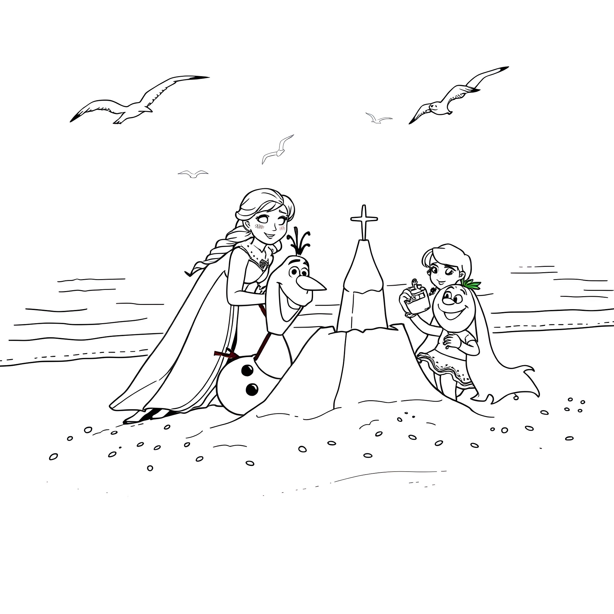 828 Best Elsa Coloring Pages (Free Printable PDFs)