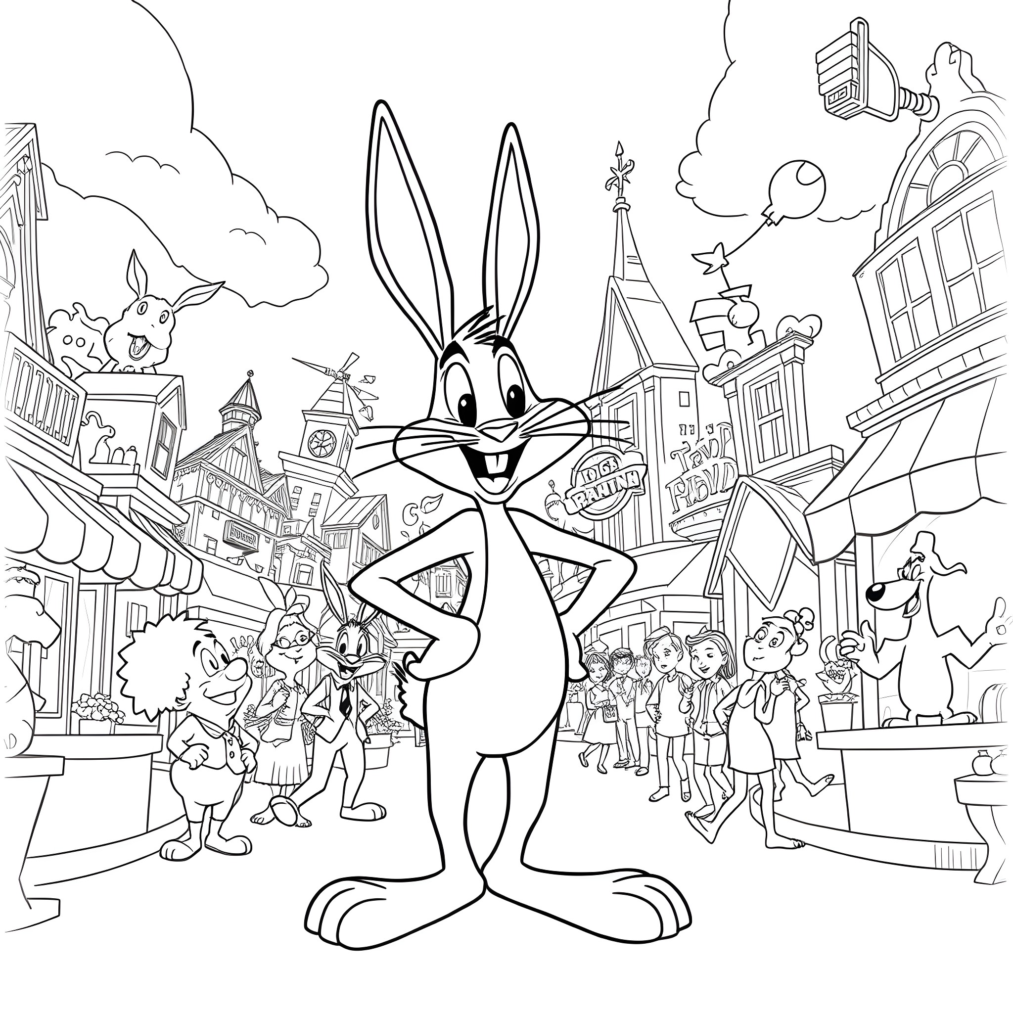9 Best Roger Rabbit Coloring Pages (Free Printable PDFs)