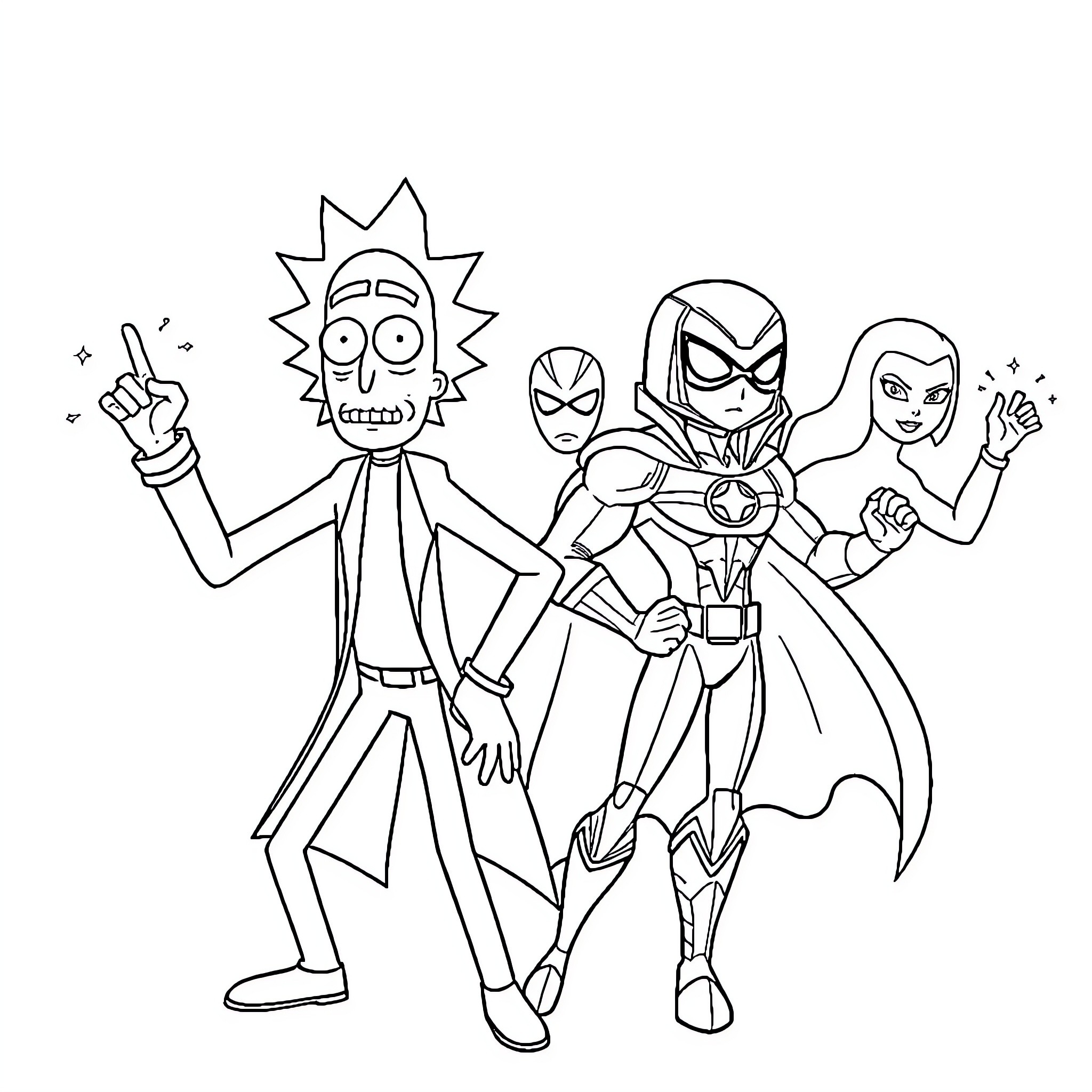 Best Rick And Morty Coloring Pages (Free Printable PDF)