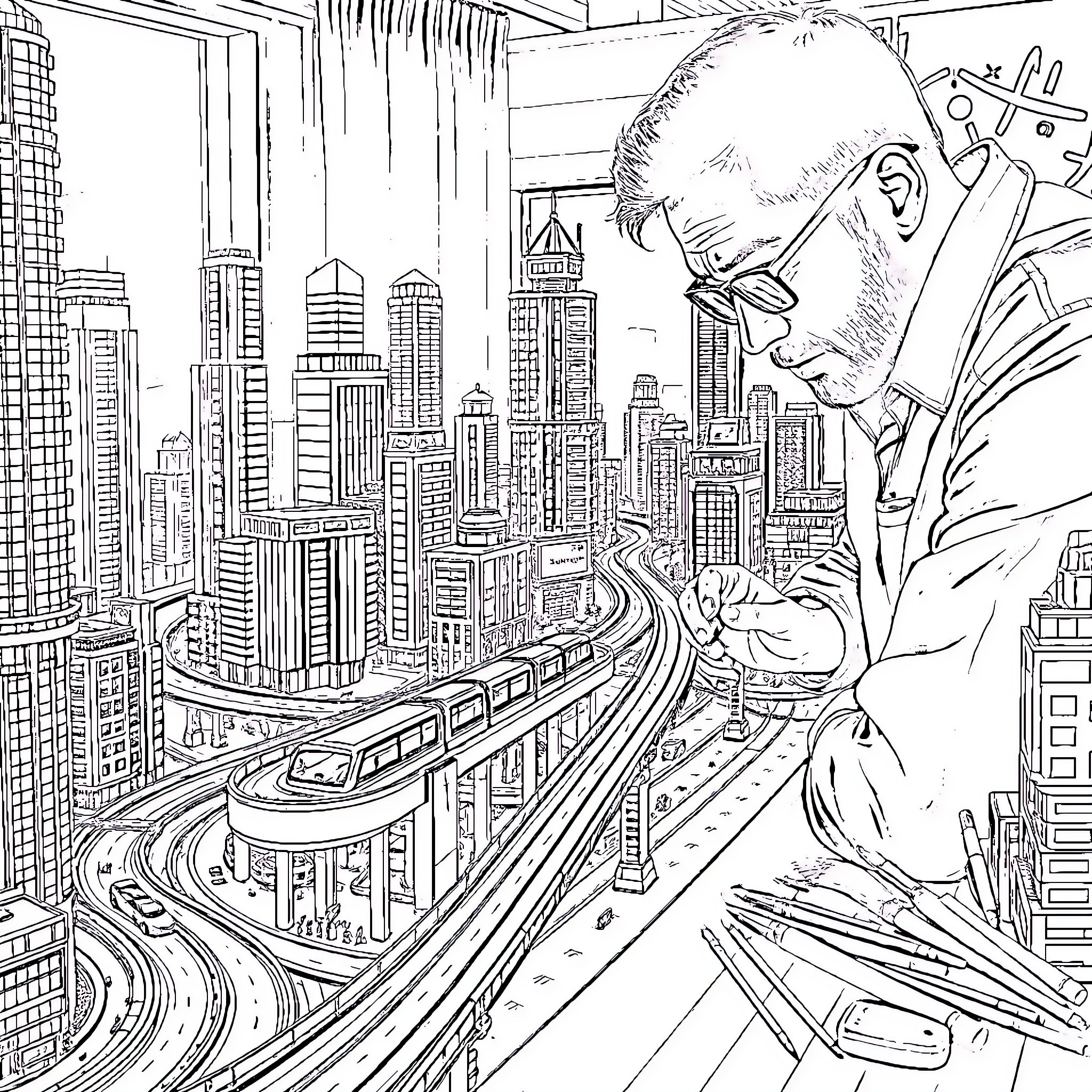 Best Diorama Coloring Pages (Free Printable PDF)