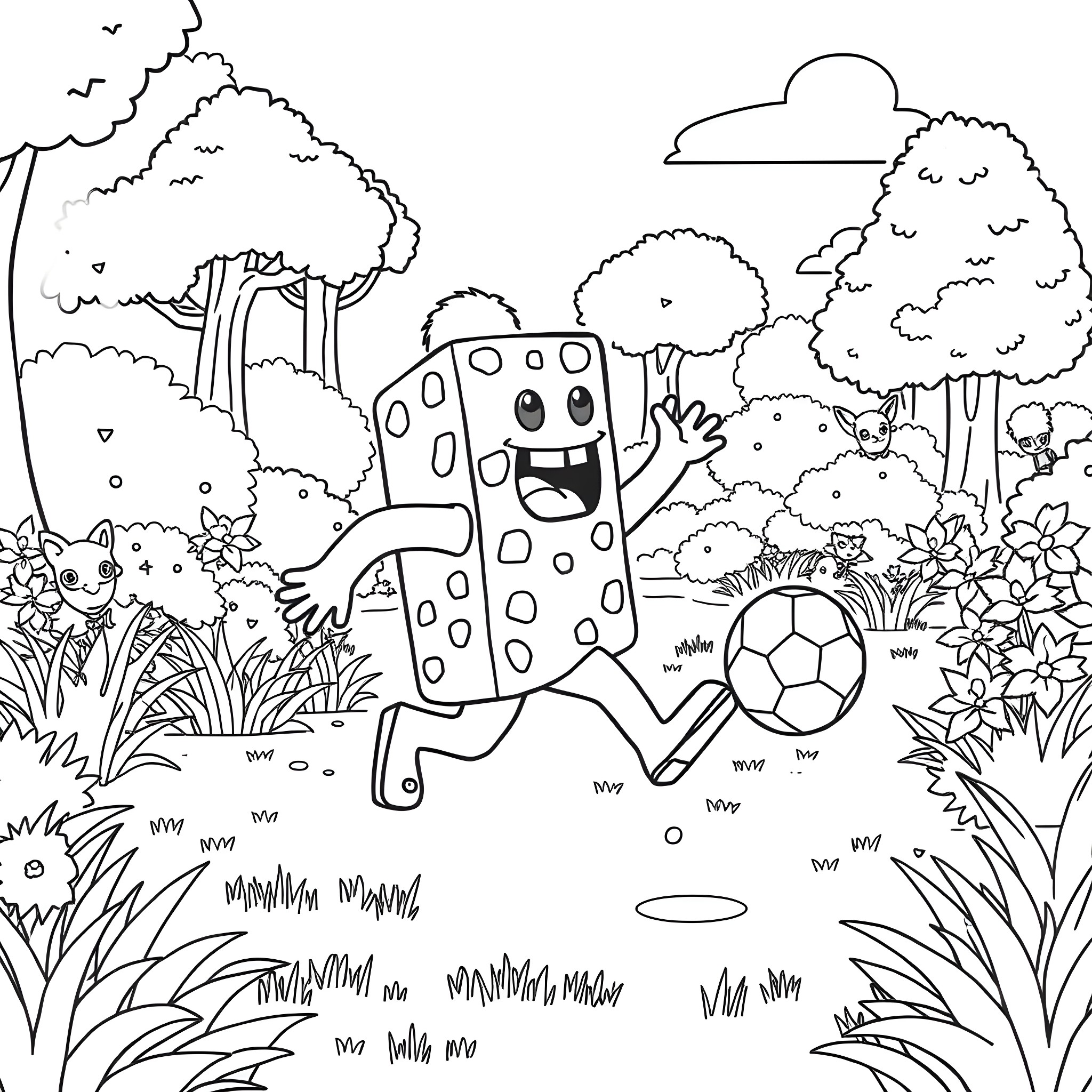 Best Creeper Coloring Pages (Free Printable PDF)