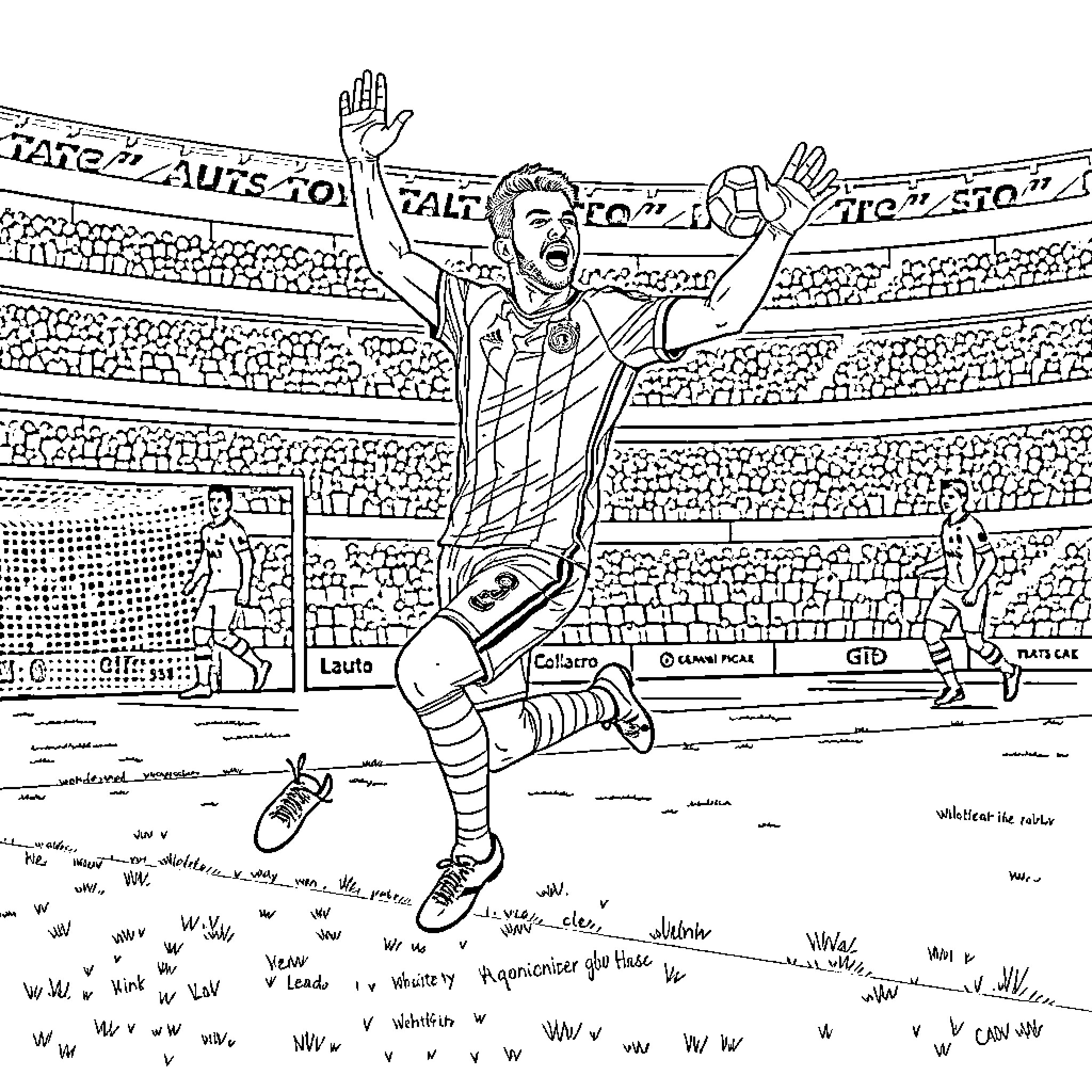 Best Lautaro Martinez Coloring Pages (Free Printable PDF)