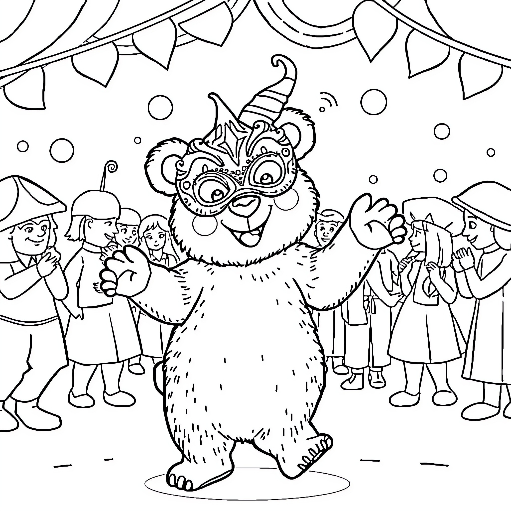Best Bear Coloring Pages (Free Printable PDF)