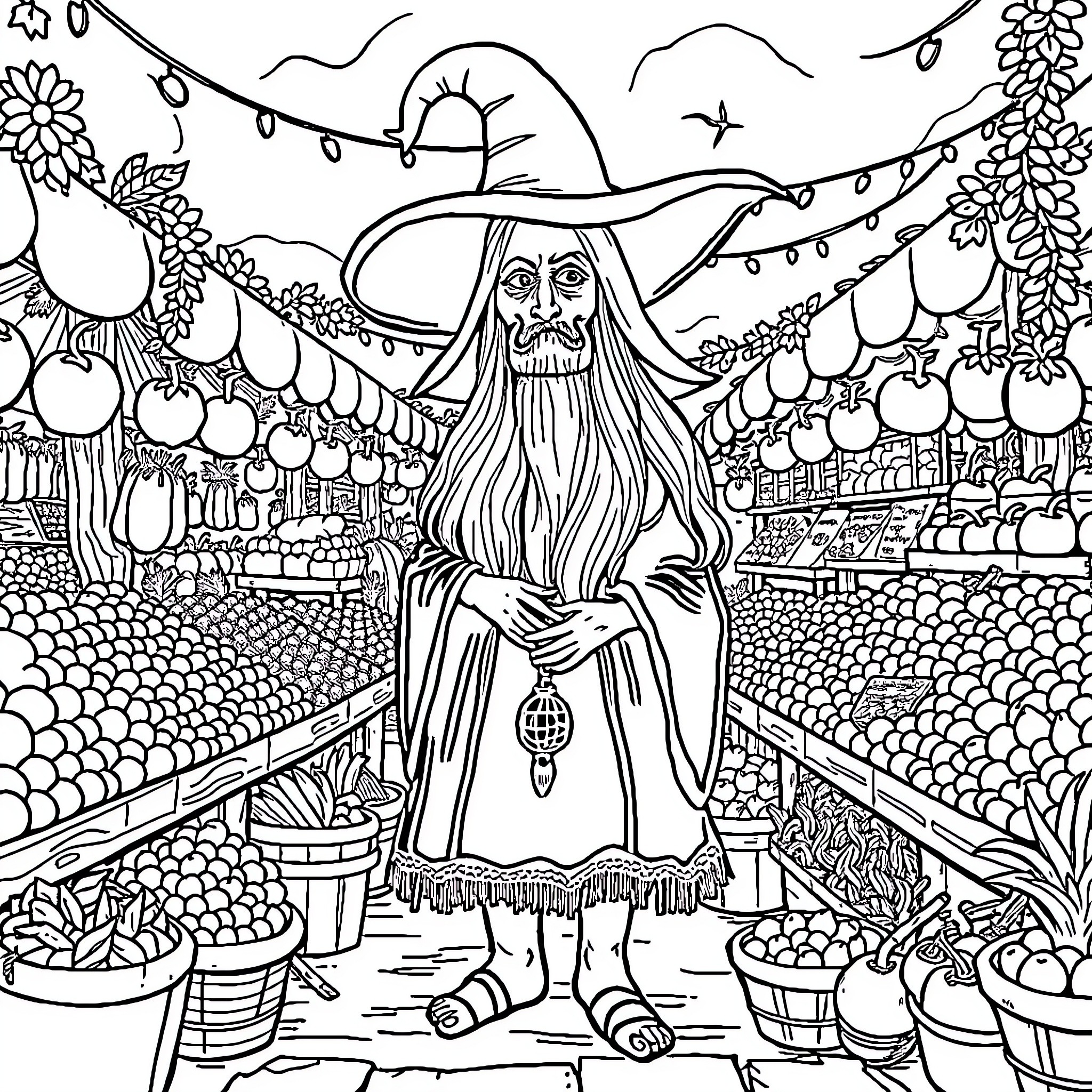 Best Baba Yaga Coloring Pages (Free Printable PDF)