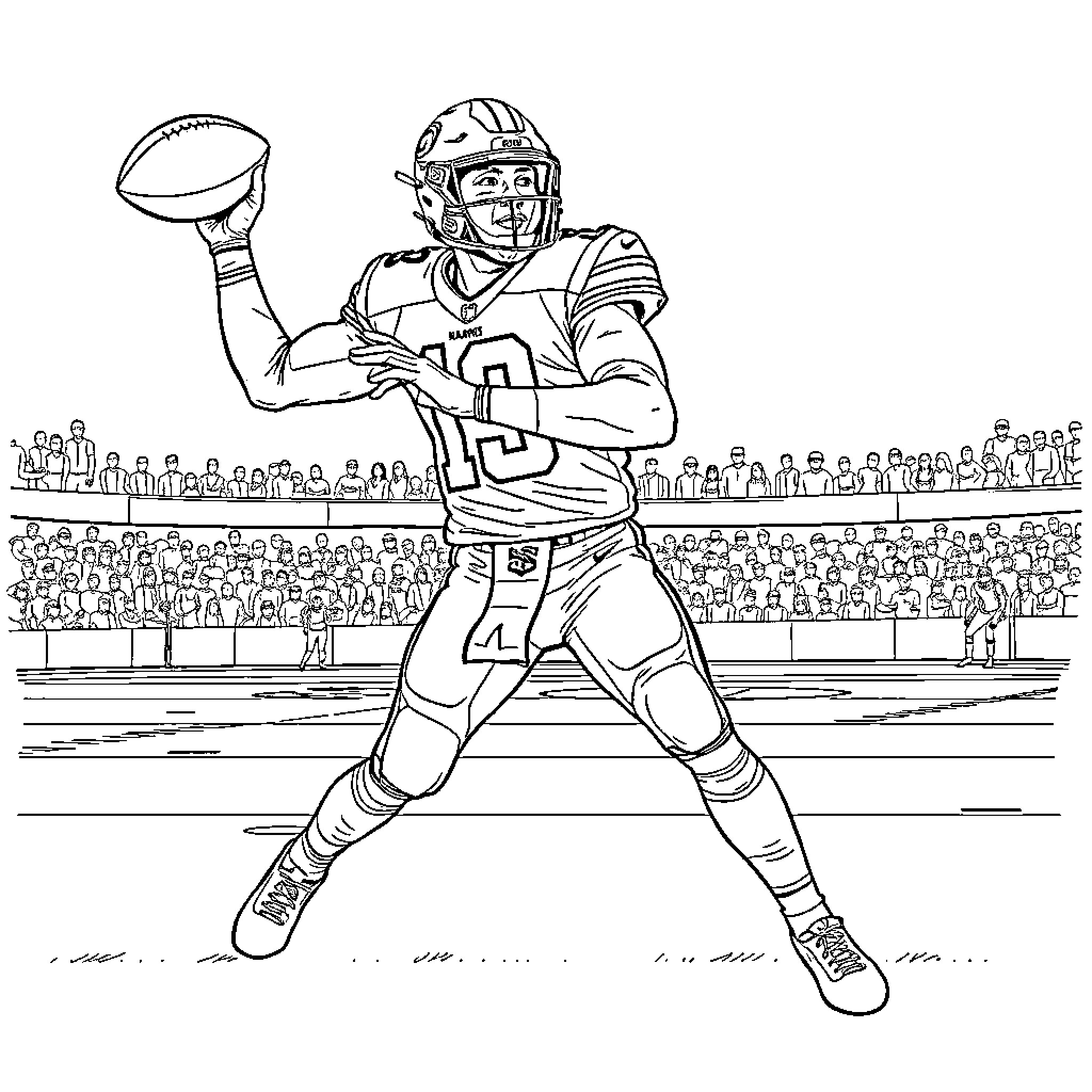 Best Saquon Barkley Coloring Pages (Free Printable PDF)