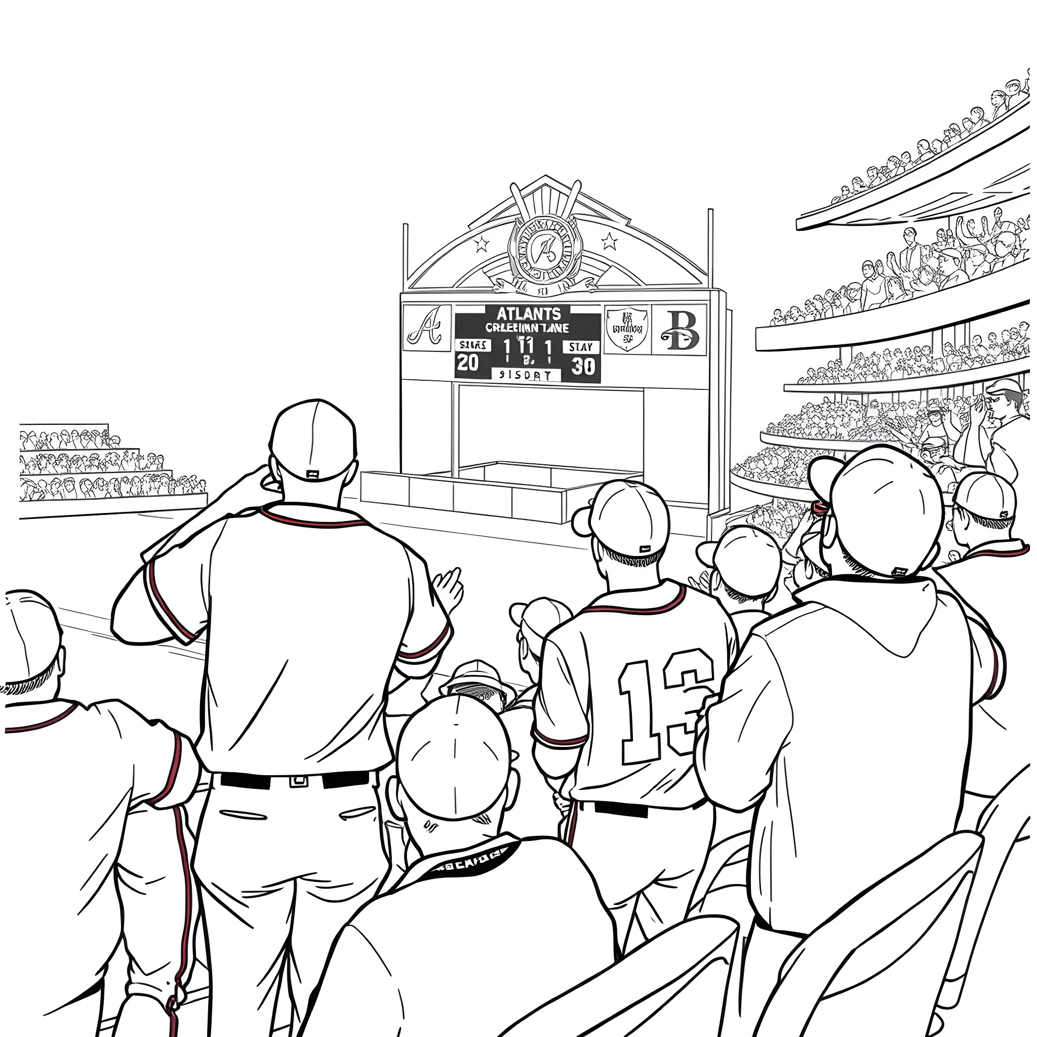 39 Best Baseball Coloring Pages (Free Printable PDFs)