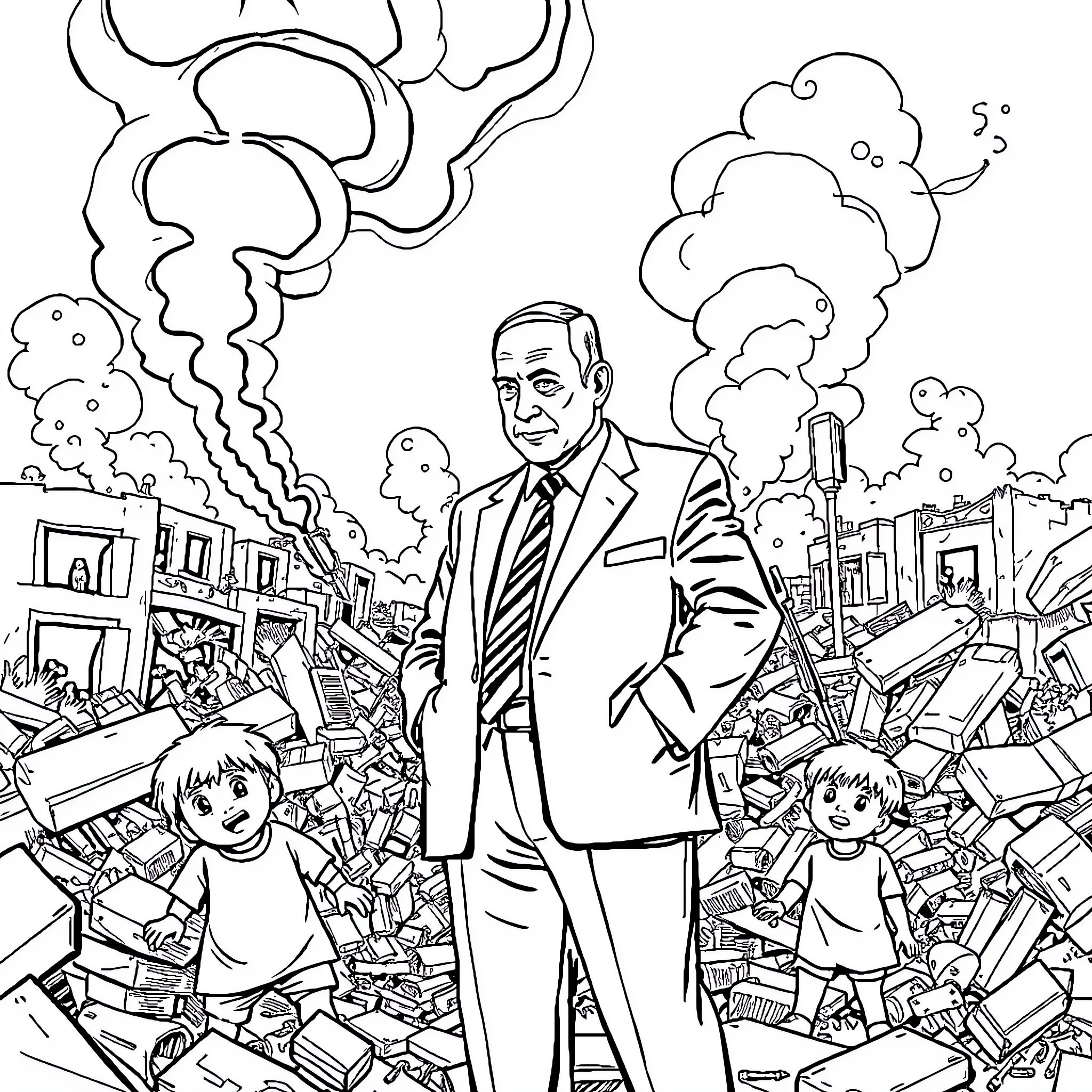5 Best Netanyahu Coloring Pages (Free Printable PDFs)