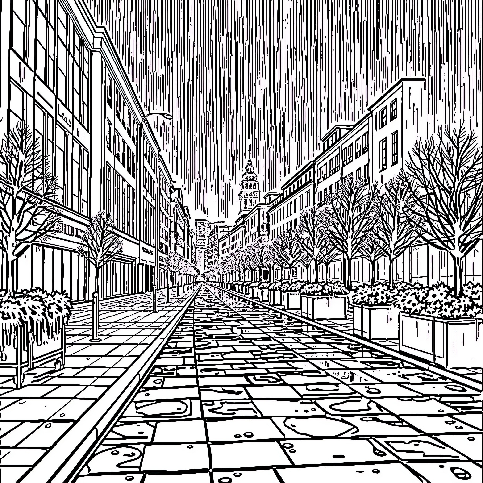 Best City Coloring Pages (Free Printable PDF)