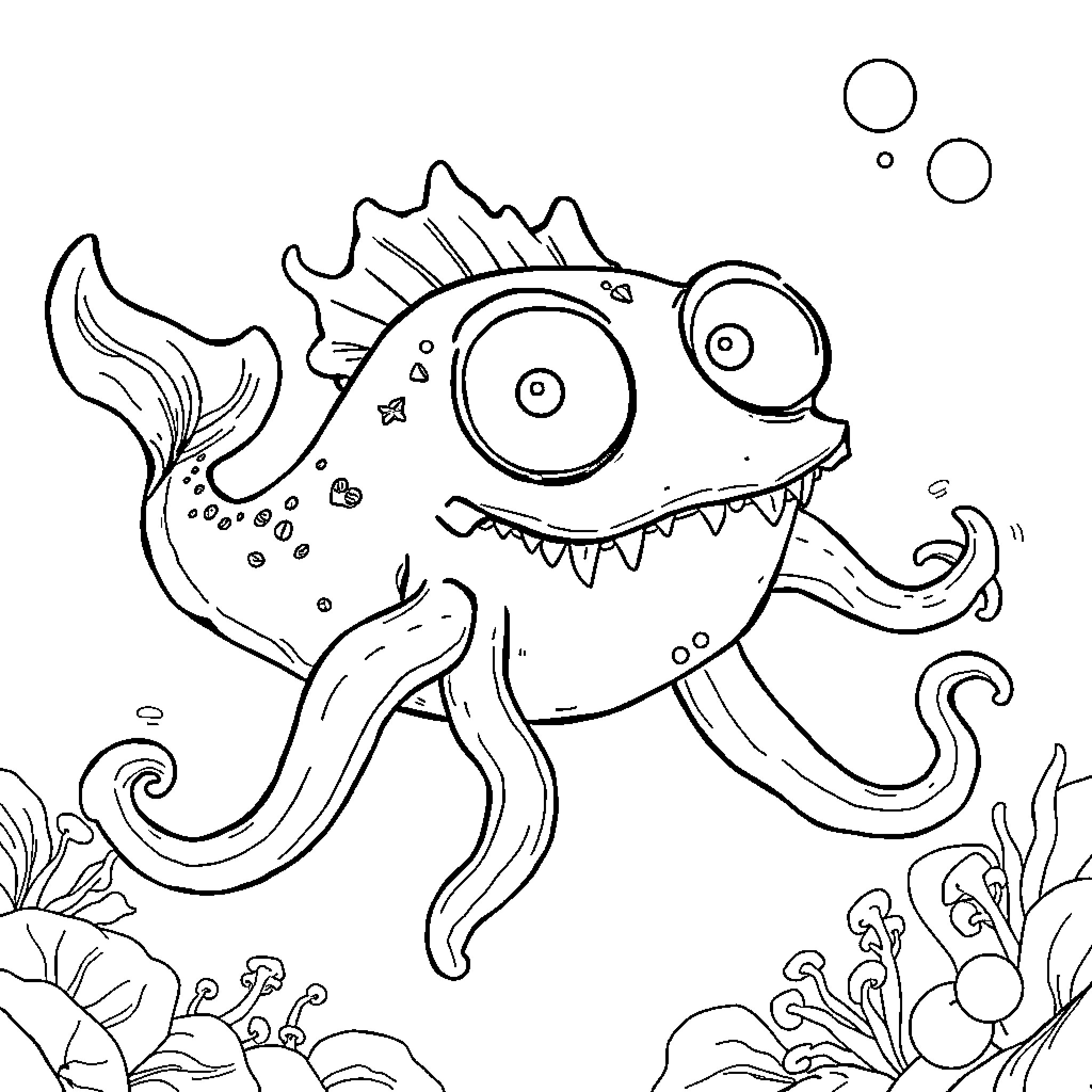 Best Bloop Coloring Pages (Free Printable PDF)