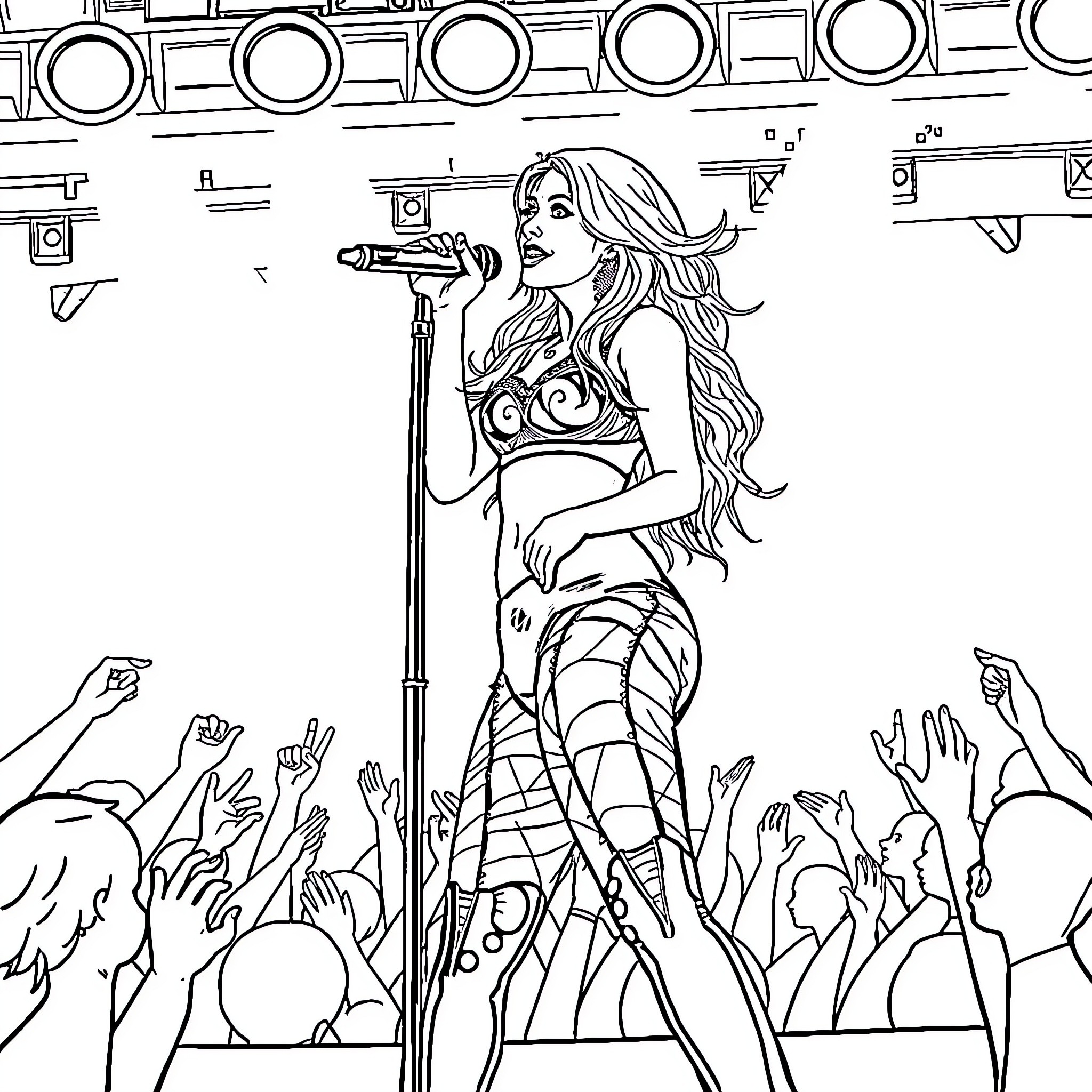 Best Britney Spears Coloring Pages (Free Printable PDF)