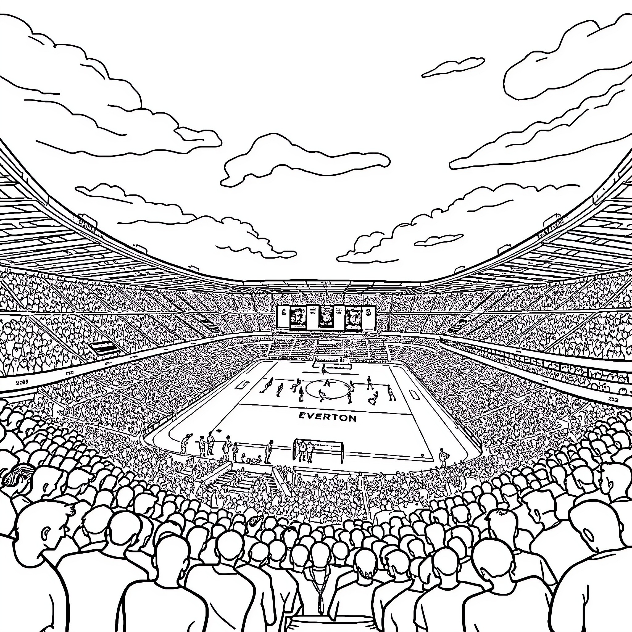 Best Stadium Coloring Pages (Free Printable PDF)