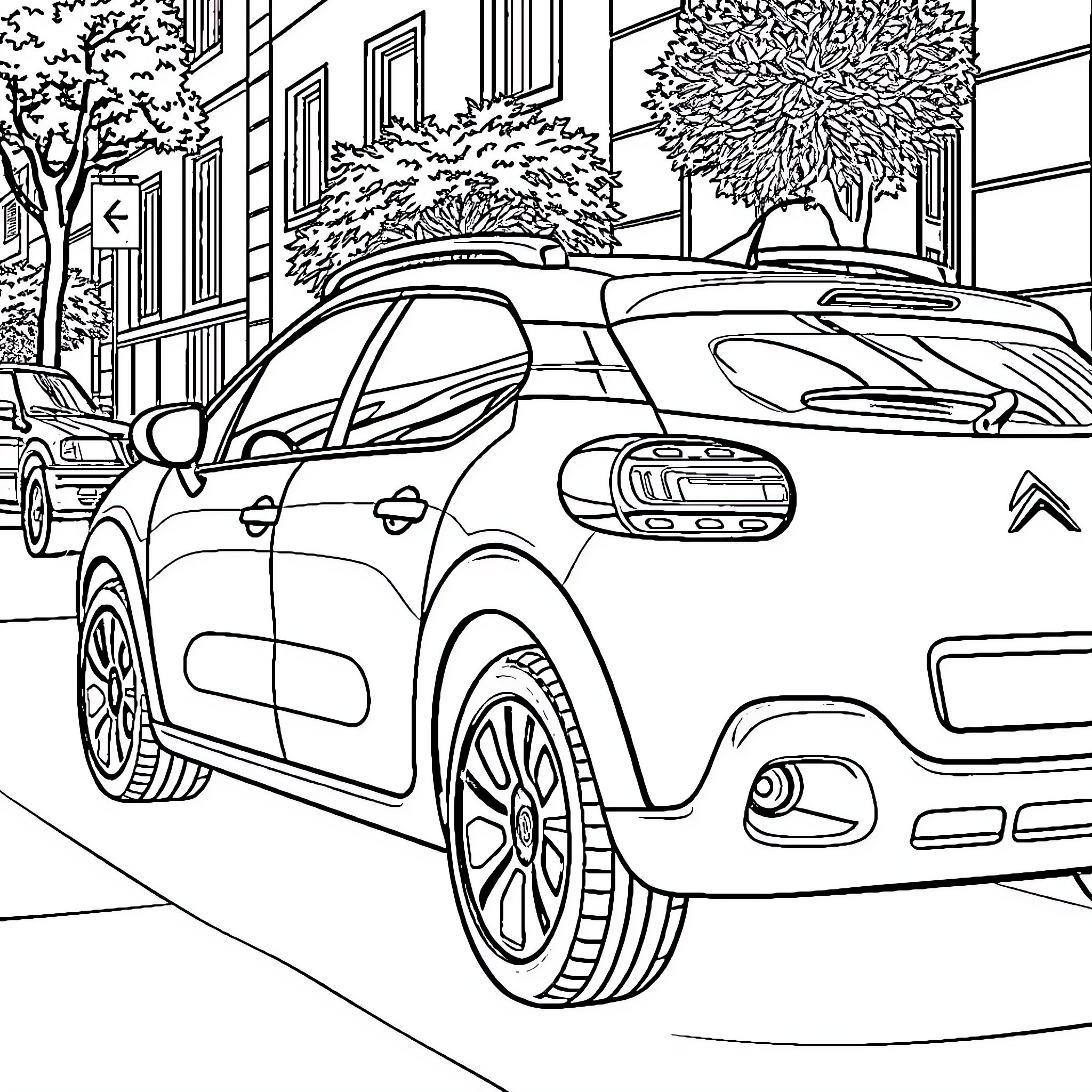 Best Citroën C3 Coloring Pages (Free Printable PDF)