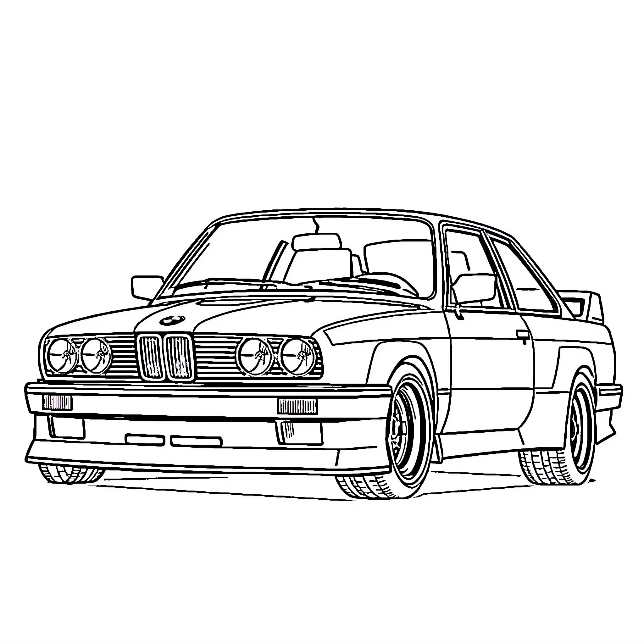 Best BMW M3 Coloring Pages (Free Printable PDF)