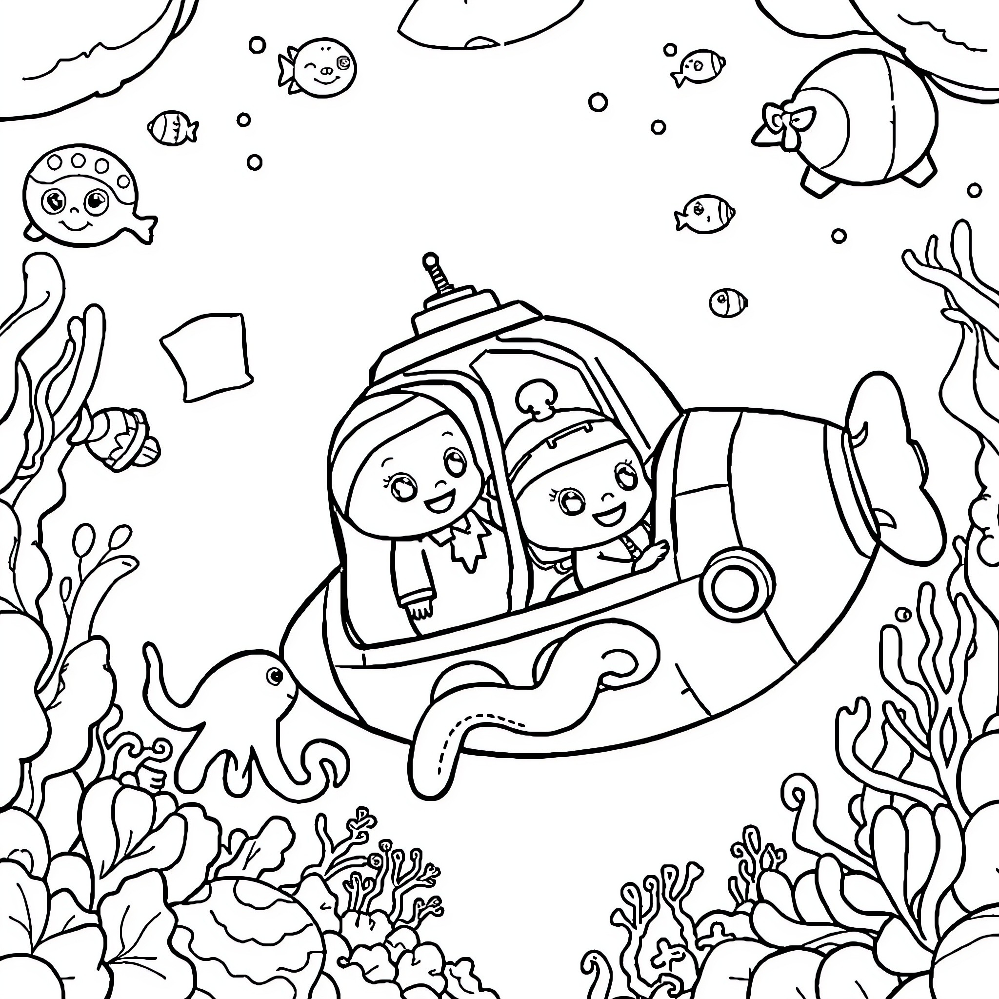 Best Octonauts Coloring Pages (Free Printable PDF)