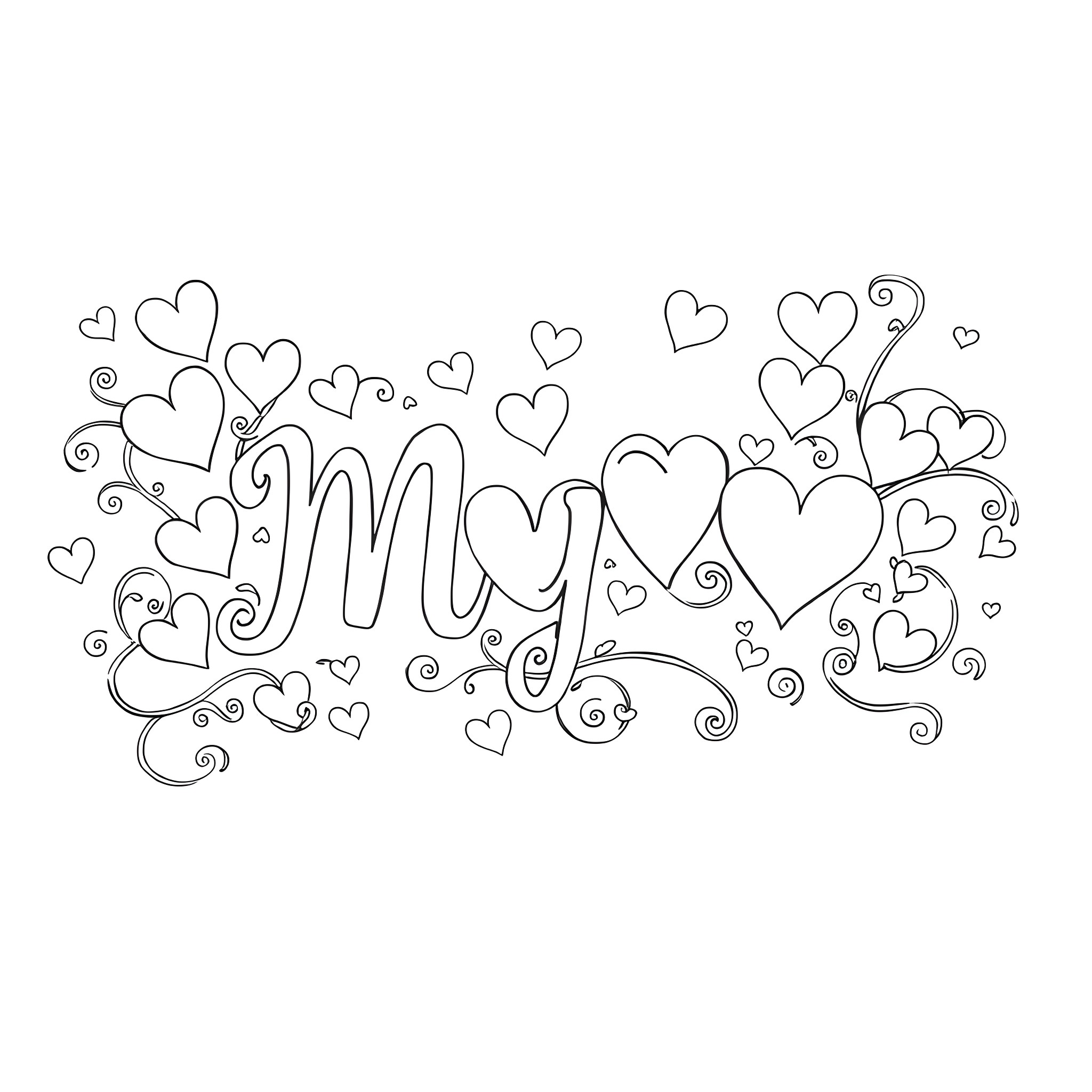 Best Name Coloring Pages (Free Printable PDF)