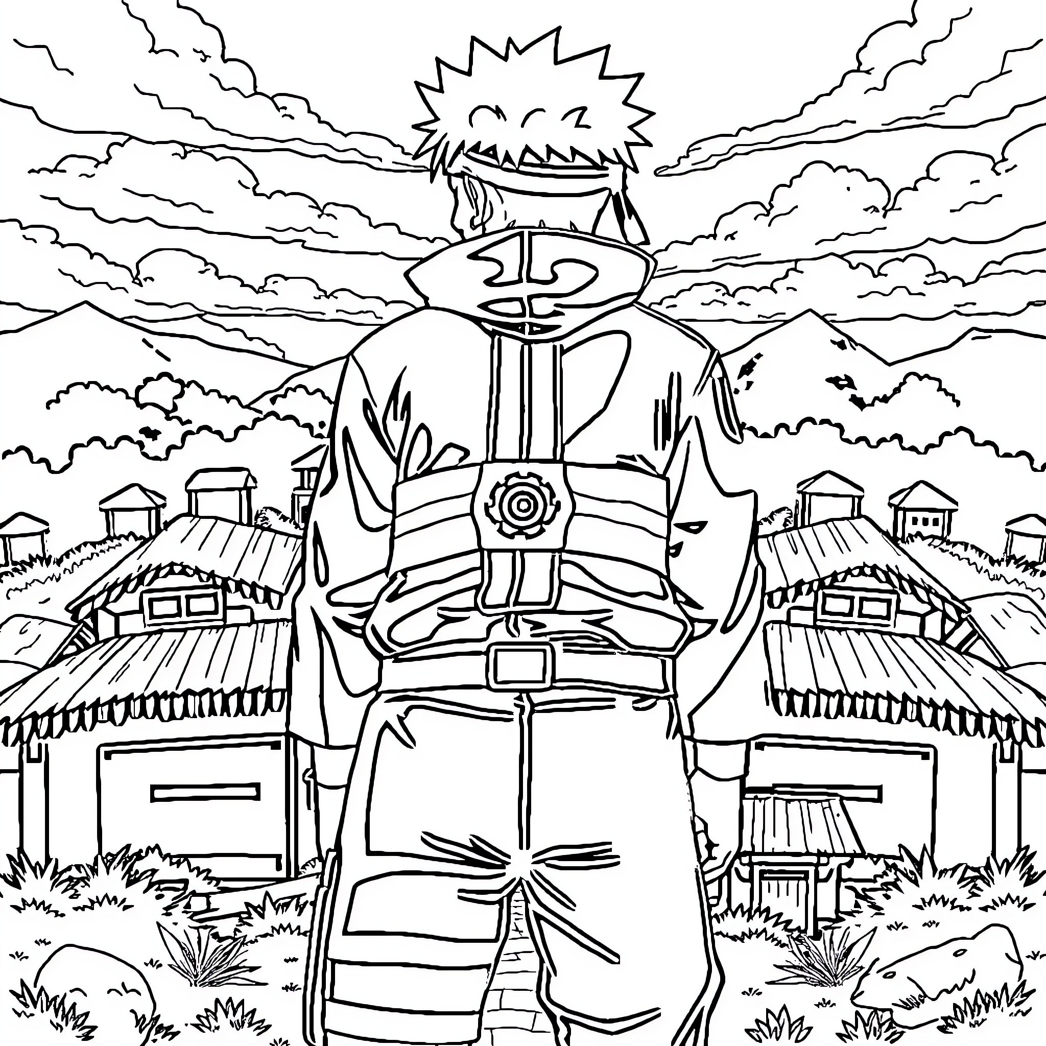 Best Boruto Coloring Pages (Free Printable PDF)