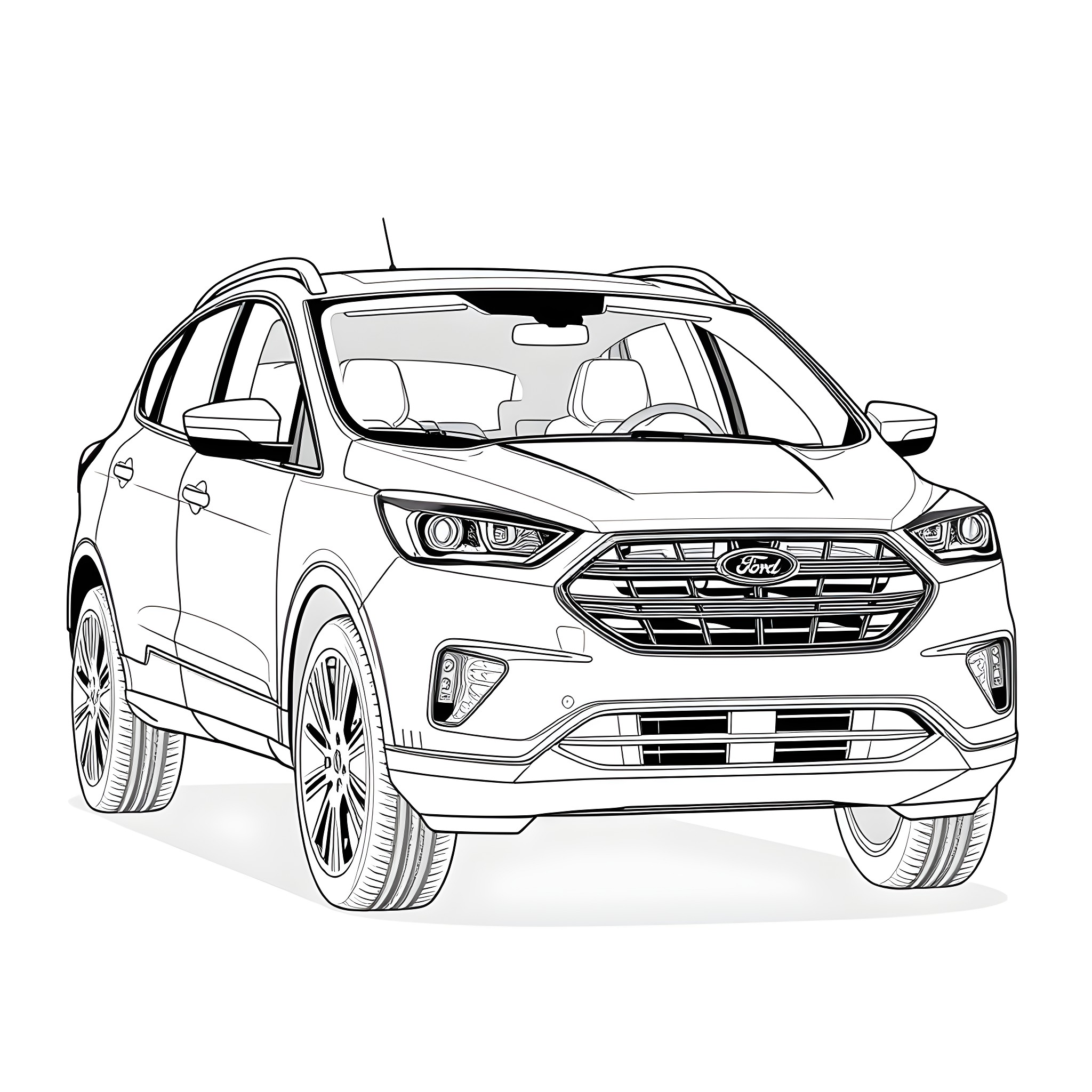 1 Best Ford F350 Coloring Pages (Free Printable PDFs)