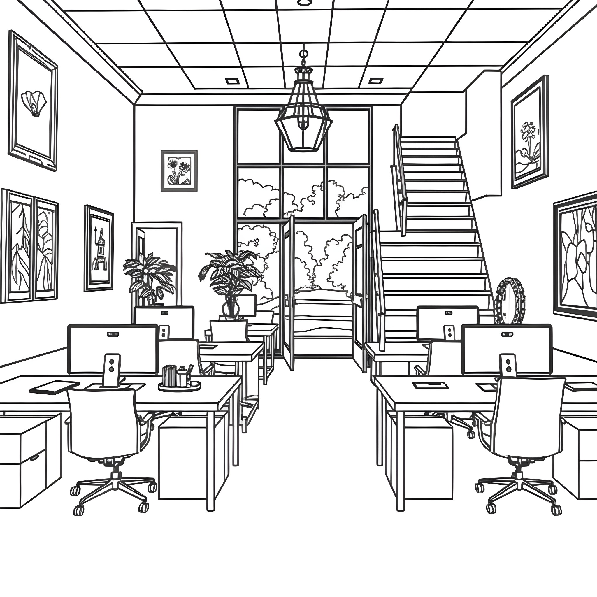 Best Office Coloring Pages (Free Printable PDF)