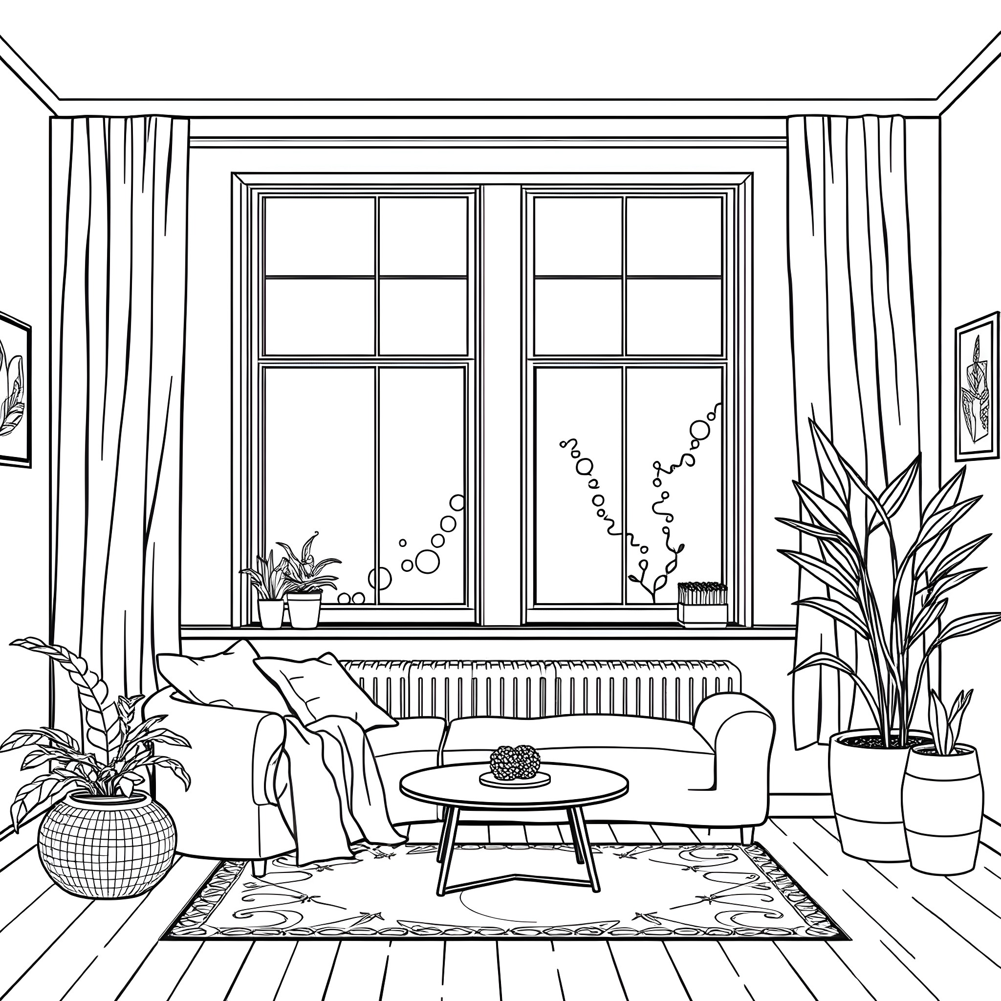 Best Room Coloring Pages (Free Printable PDF)