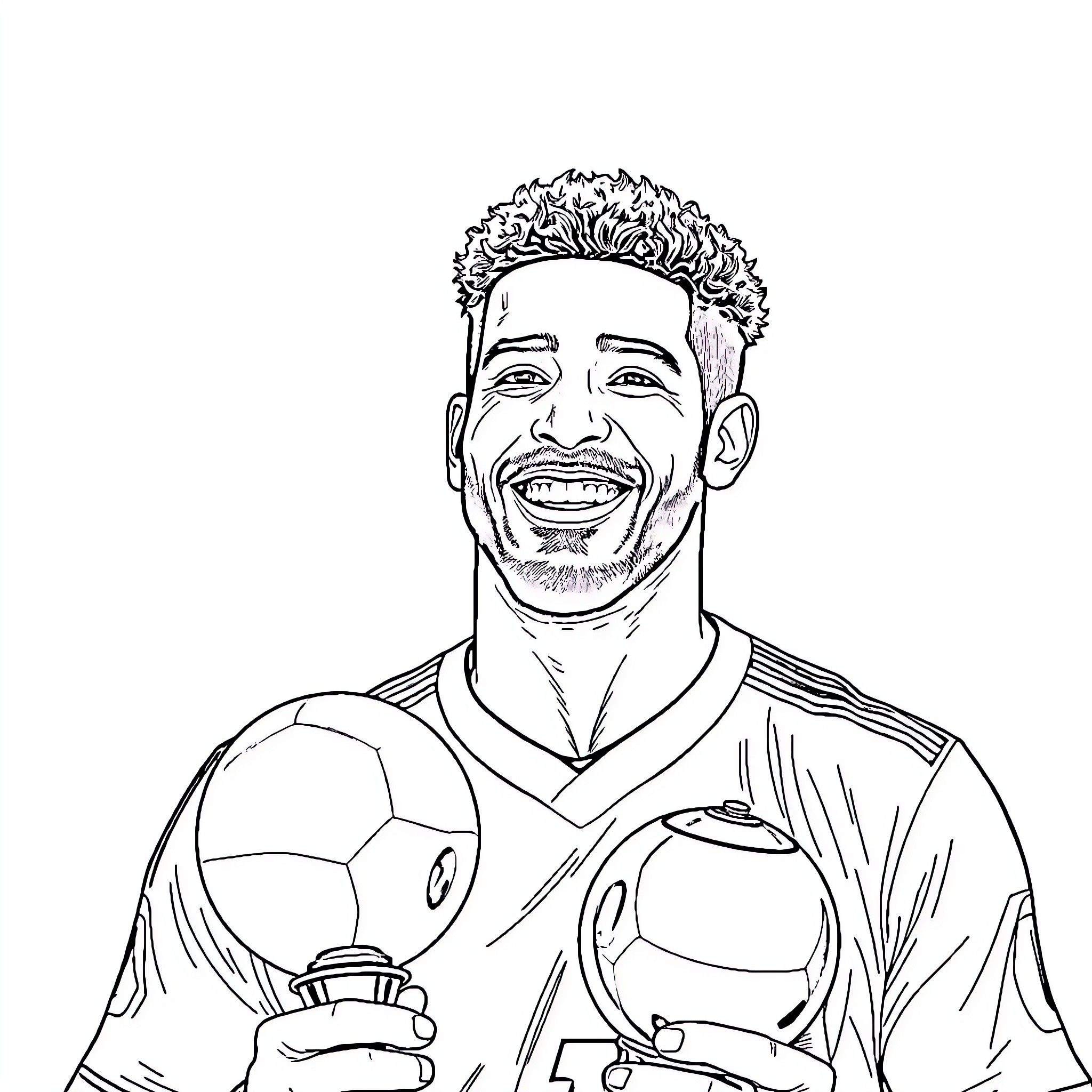 Best Lamine Yamal Coloring Pages (Free Printable PDF)