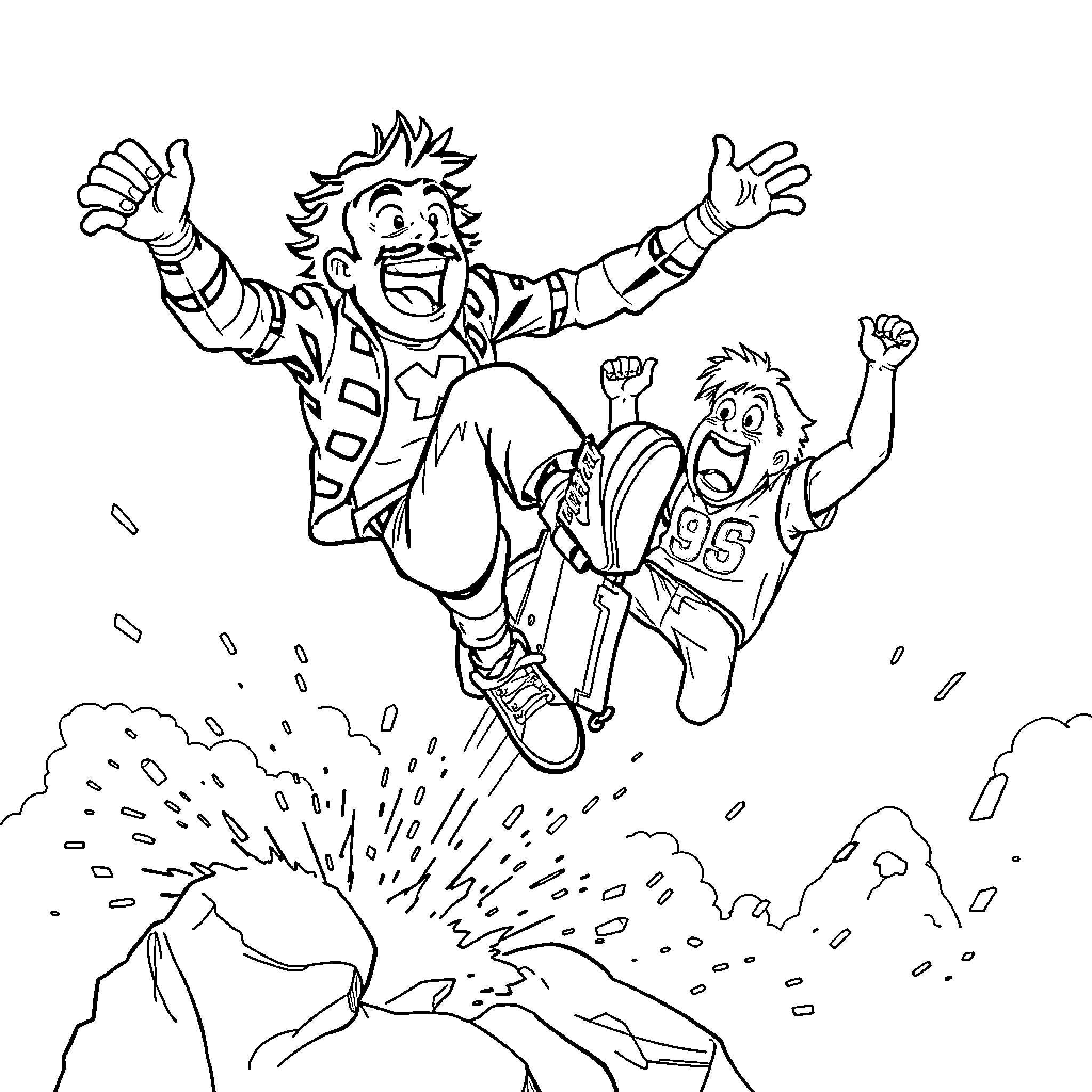 Best Jackass Coloring Pages (Free Printable PDF)