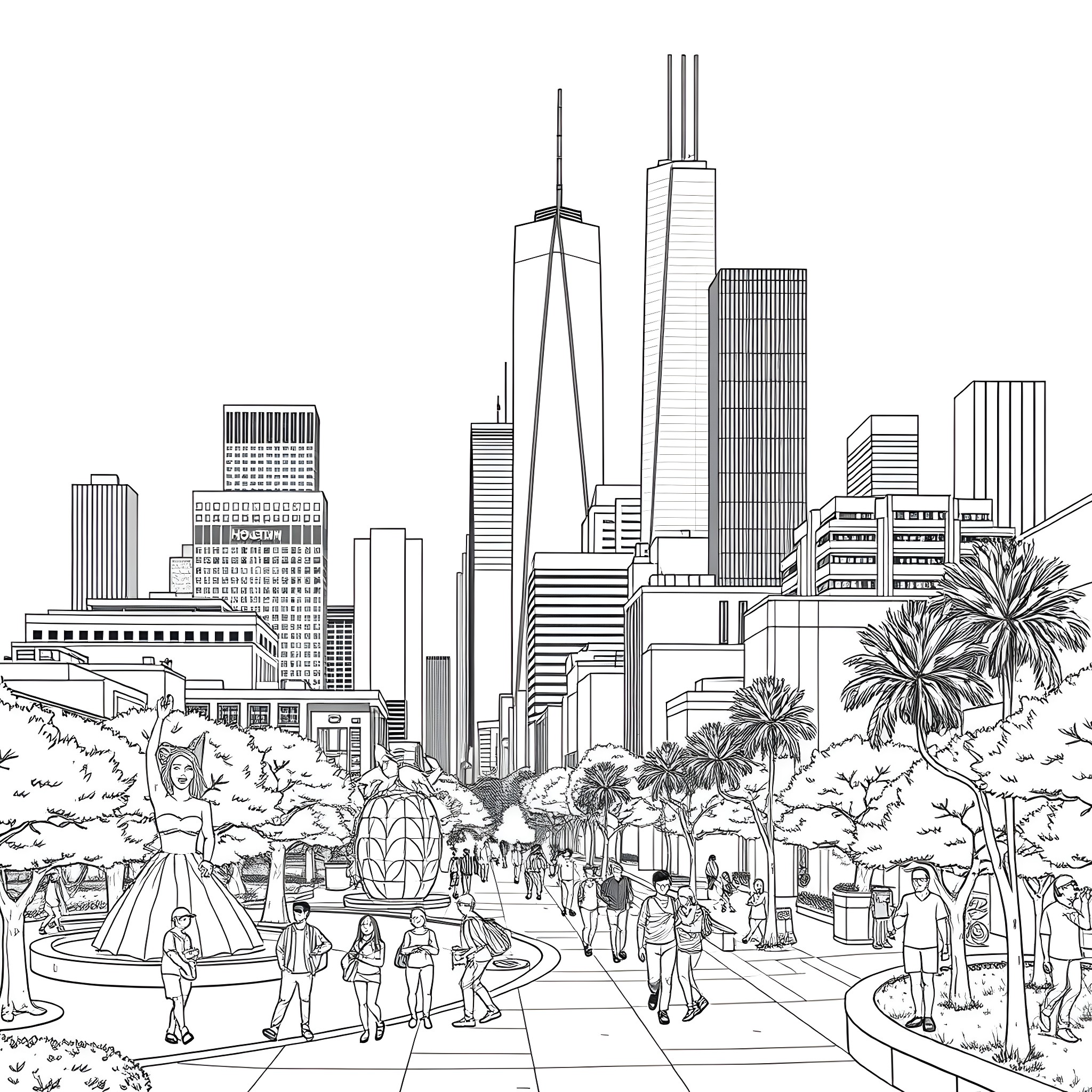1 Best Houston Coloring Pages (Free Printable PDFs)
