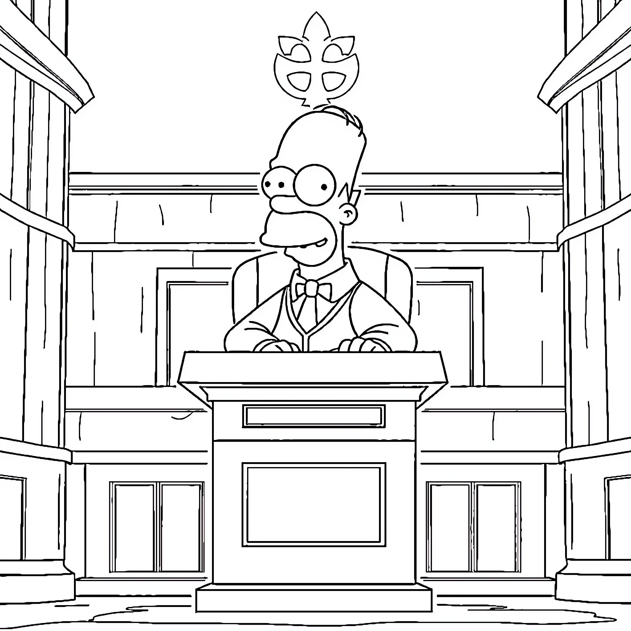 112 Best Homer Simpson Coloring Pages (Free Printable PDFs)