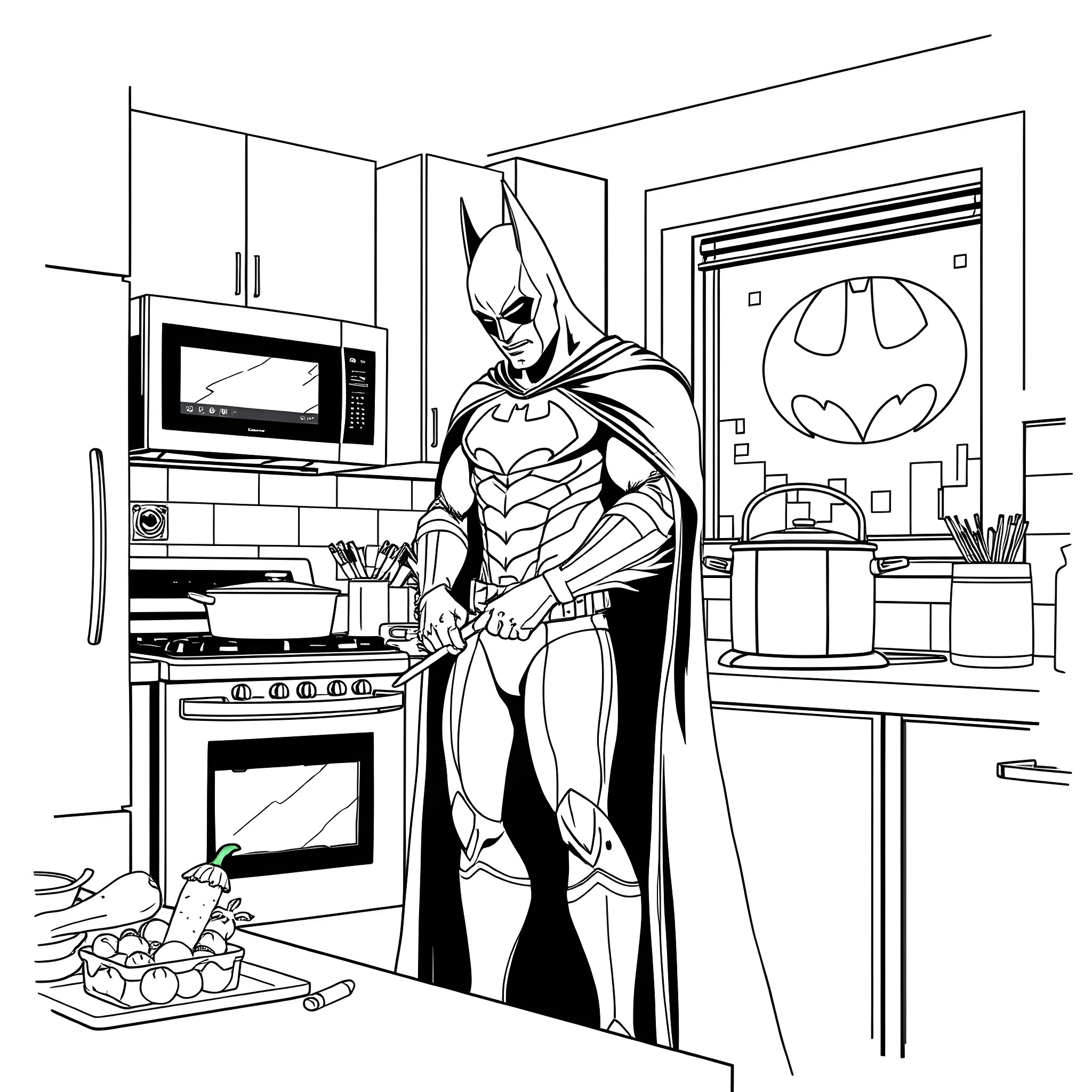 2192 Best Batman Coloring Pages (Free Printable PDFs)
