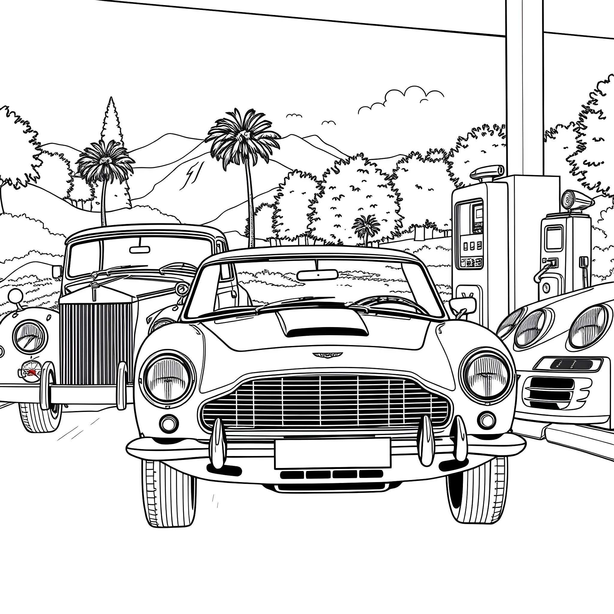 407 Best Car Coloring Pages (Free Printable PDFs)