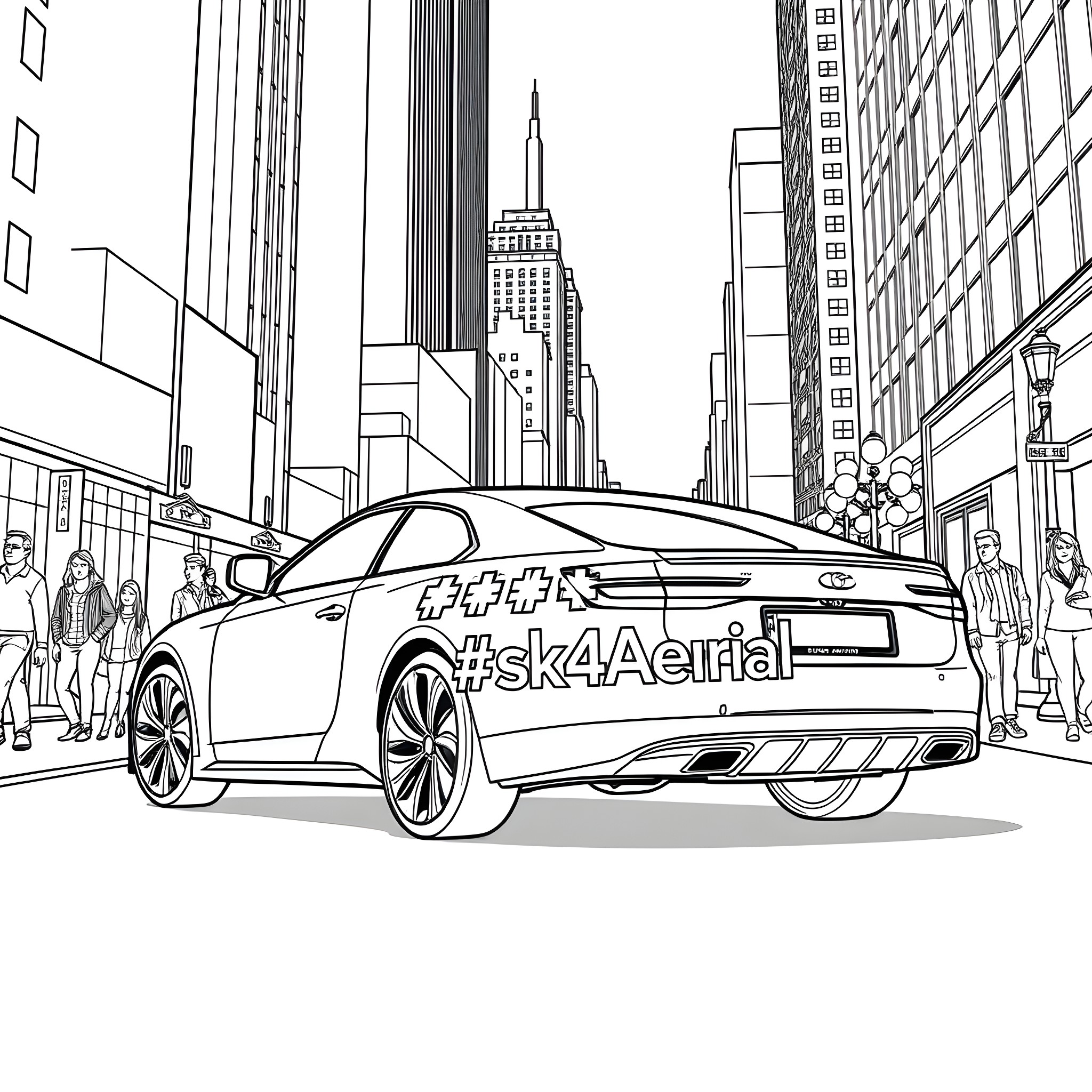 Best Car Coloring Pages (Free Printable PDF)