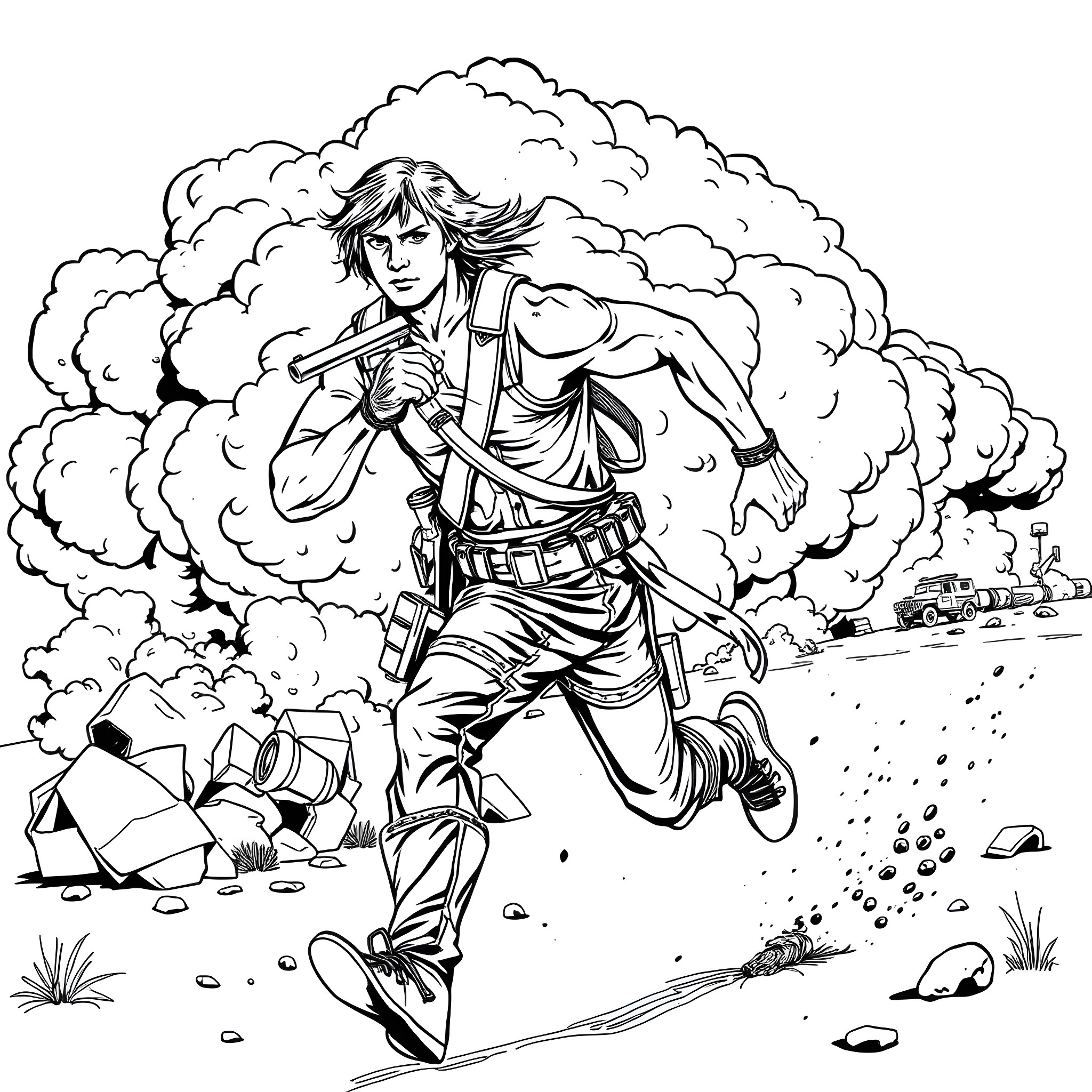 Best Rambo Coloring Pages (Free Printable PDF)