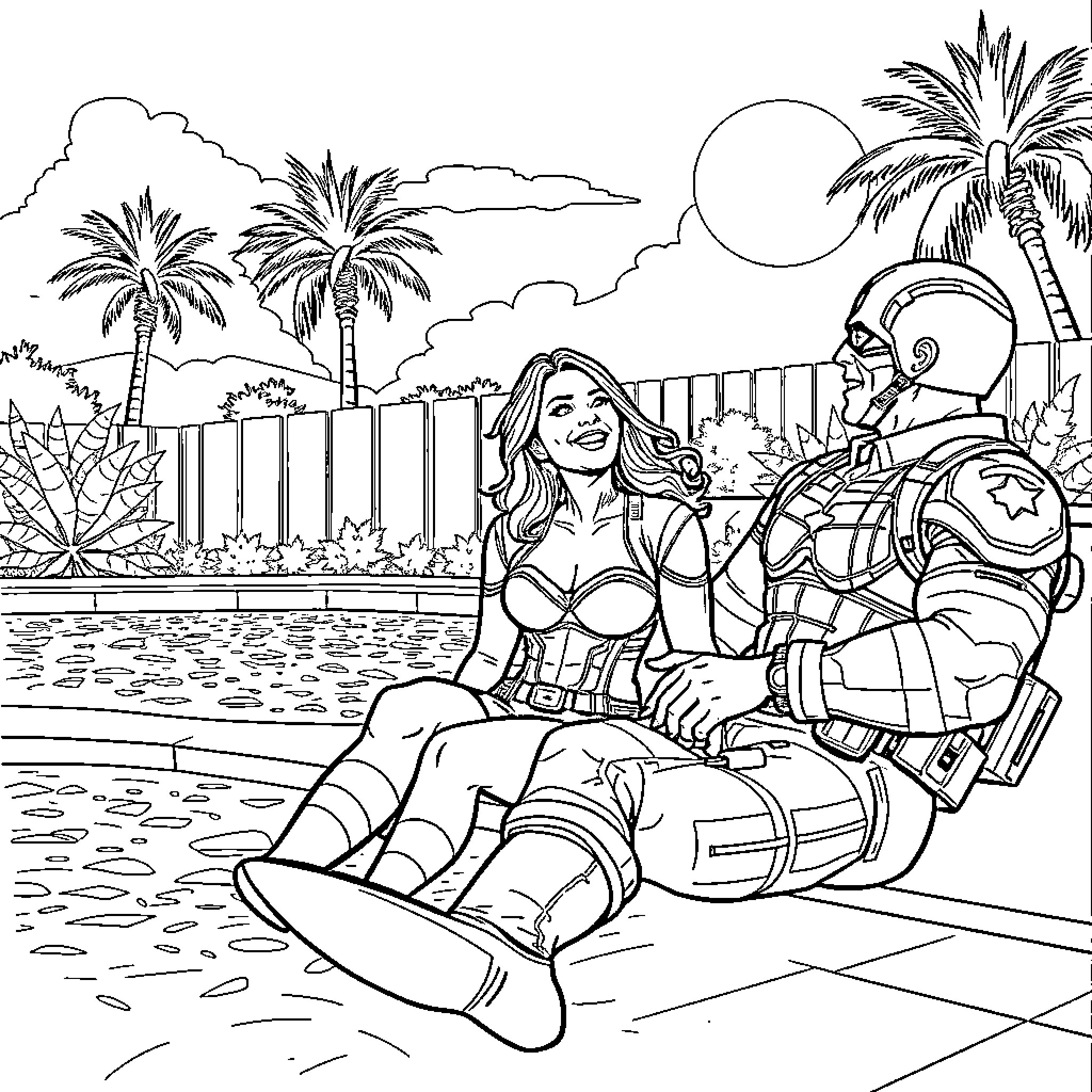 Best Winter Soldier Coloring Pages (Free Printable PDF)