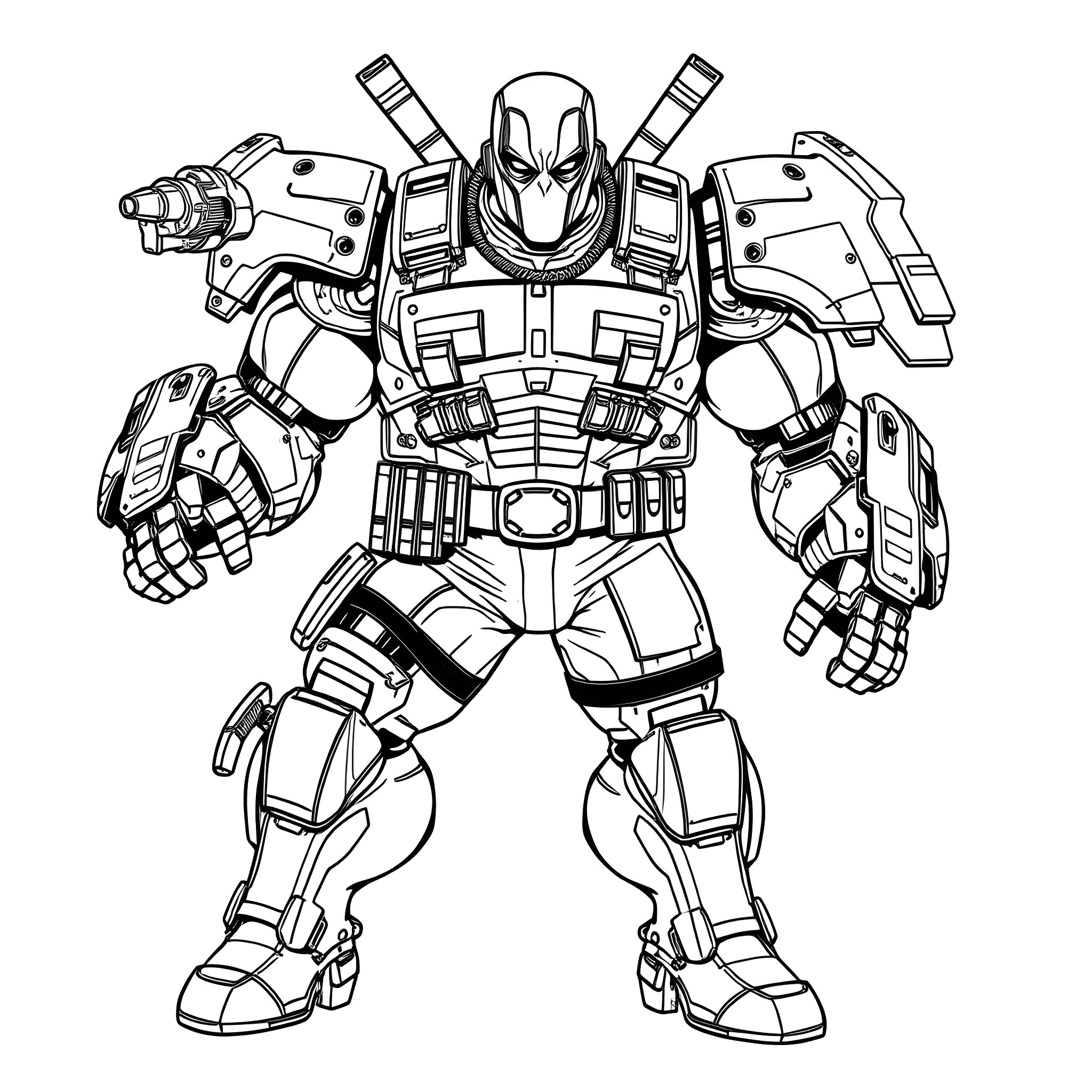 4 Best Mecha Coloring Pages (Free Printable PDFs)