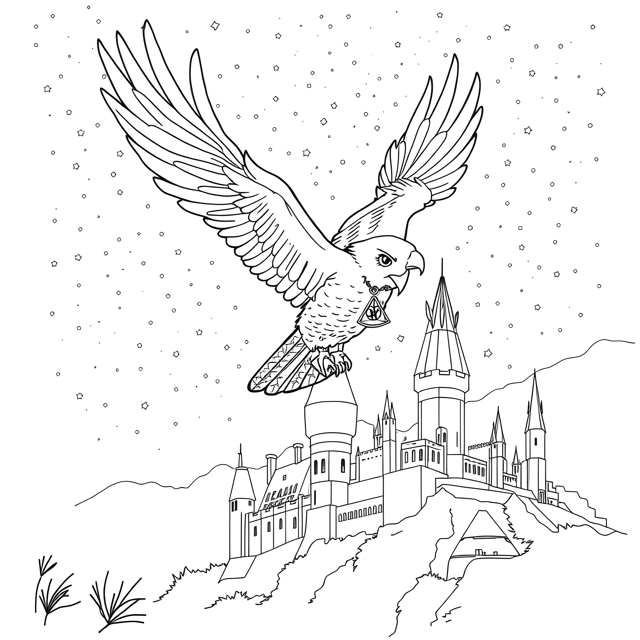 1 Best Hedwig Coloring Pages (Free Printable PDFs)