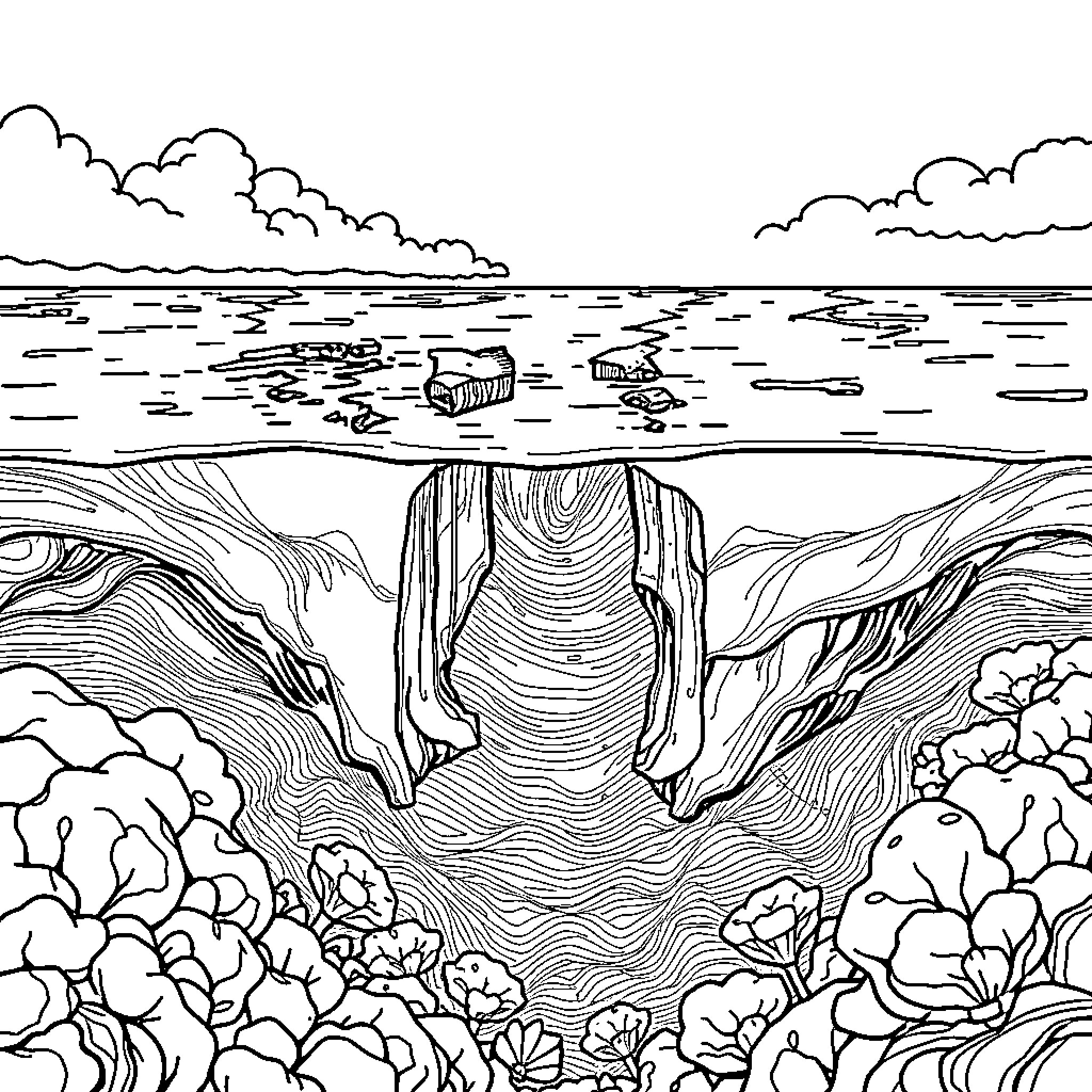 Best Seafloor Coloring Pages (Free Printable PDF)