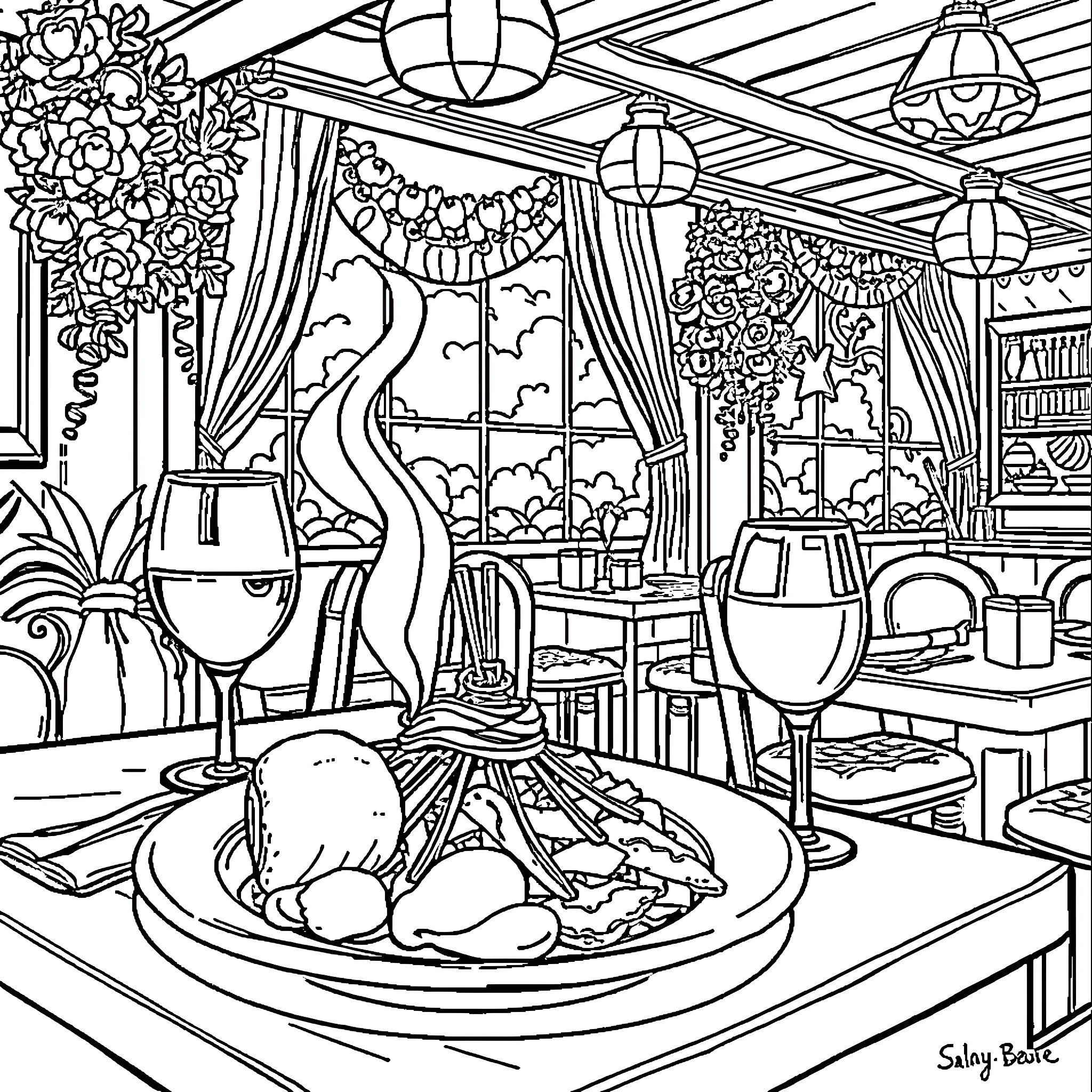 Best Food Coloring Pages (Free Printable PDF)